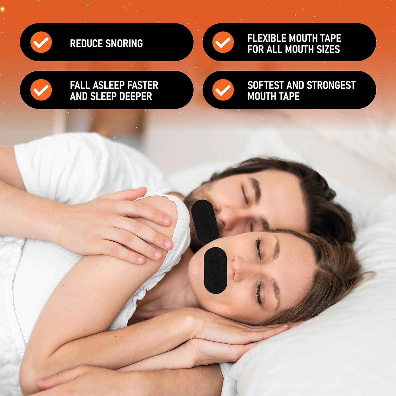 BloomTape Advanced Mouth Tape (30 Count) for Restful Sleep | Ideal for ...