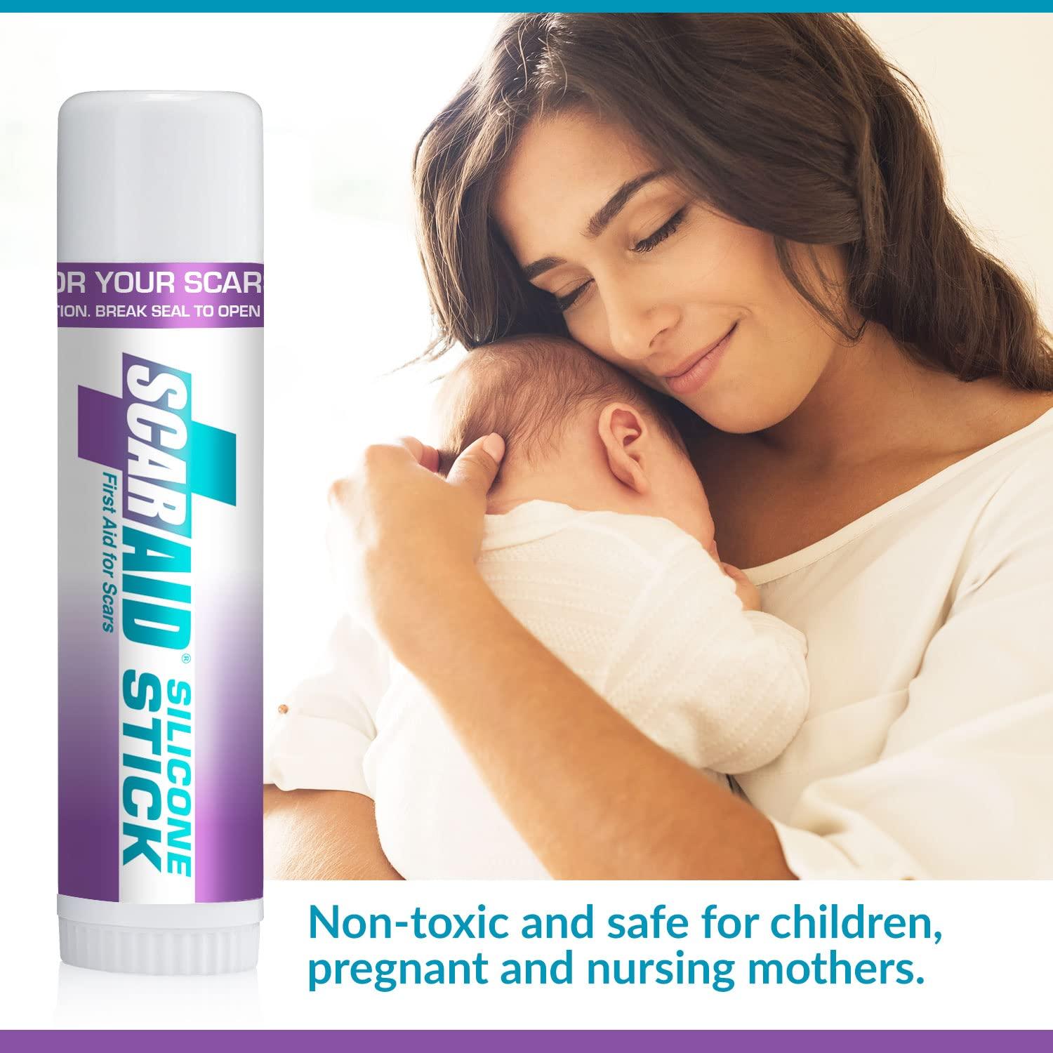 ScarAid Silicone Scar Gel Stick - Effective Scar Management Treatment 4 ...