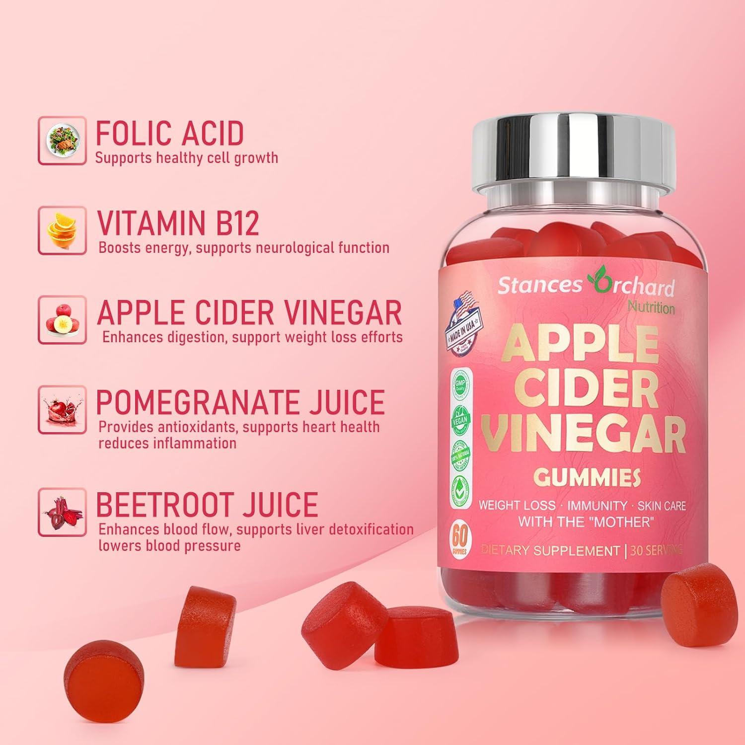 Apple Cider Vinegar Gummies Keto ACV Gummies Formulated to Support ...