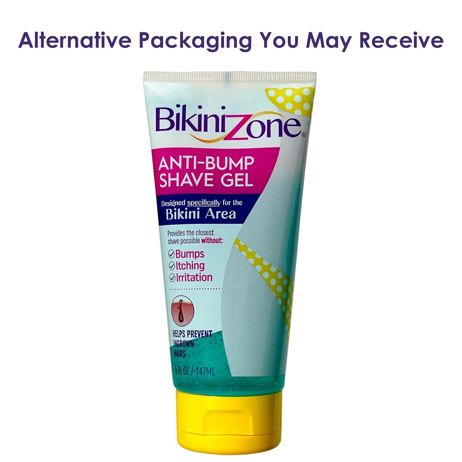 Bikini Zone Anti-Bumps Shave Gel | No Bumps Irritation Ingrown Hairs ...