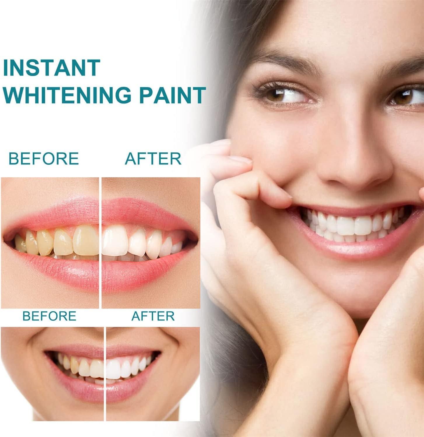 Instant Teeth Whitening Color - Upright White Tooth Polish 15ml ...