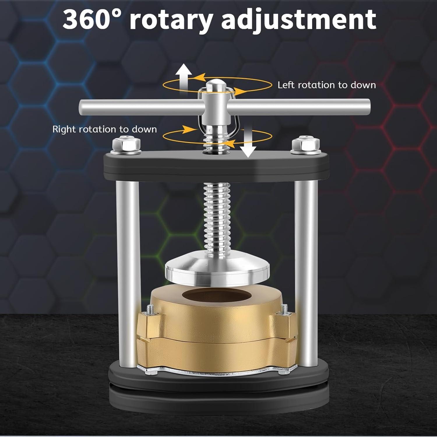 Bceer Denture Plunger Press | Copper Dental Laboratory Press for ...