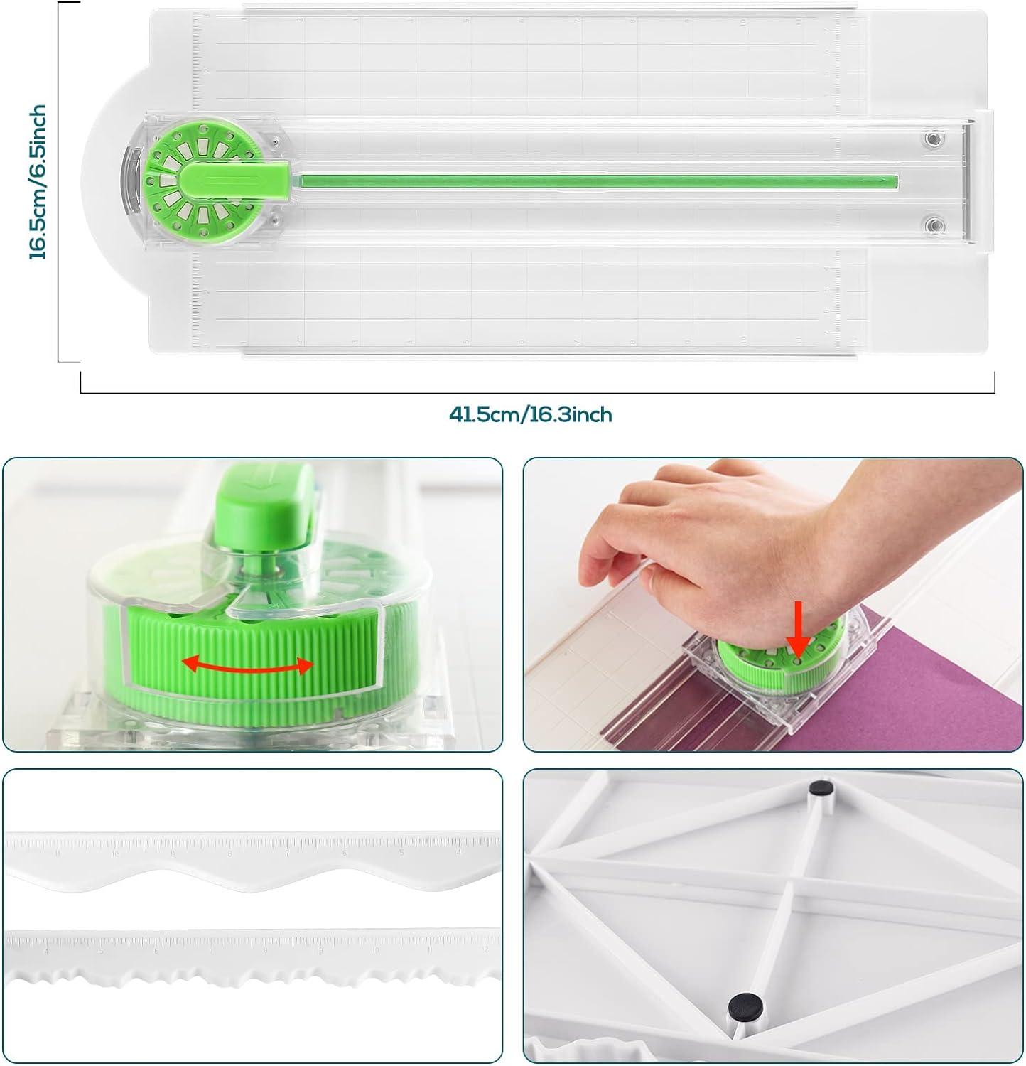 12-in-1 Craft Paper Edge Cutter - Versatile Shapes for DIY Projects ...