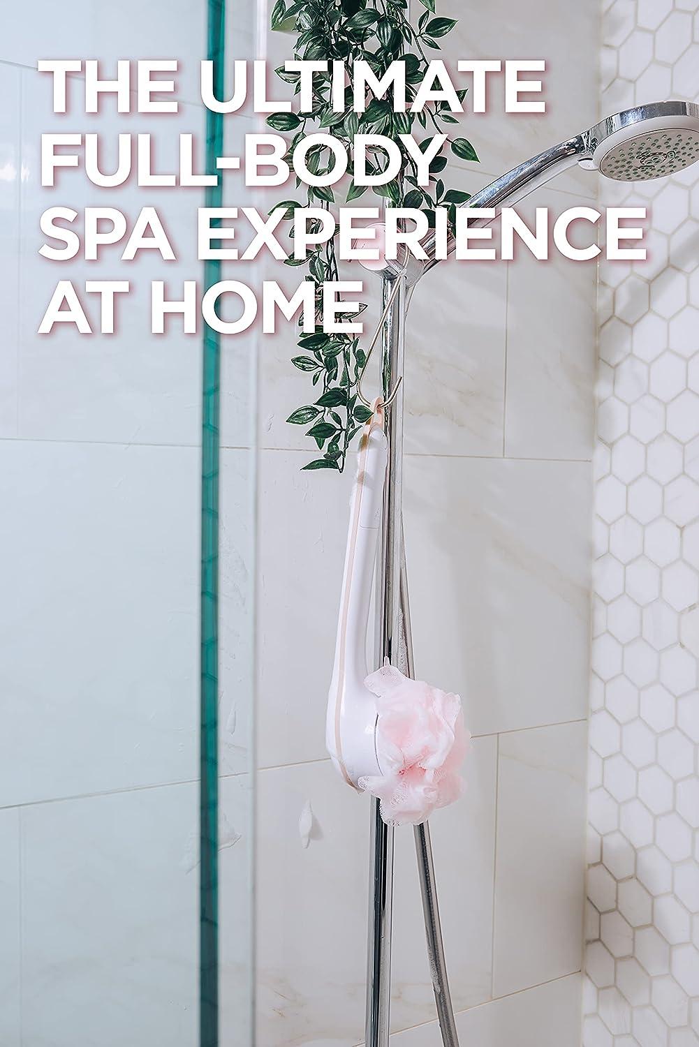 Finishing Touch Flawless Cleanse Spa Spinning Body Brush and Shower ...