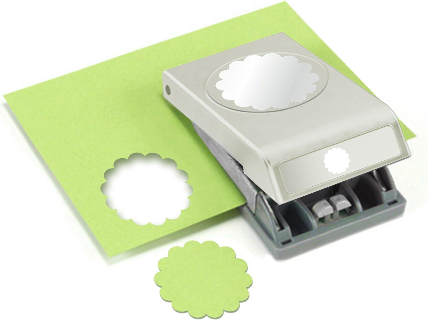 EK tools 2.25-Inch Scallop Circle Punch Large New Package White | Buy ...