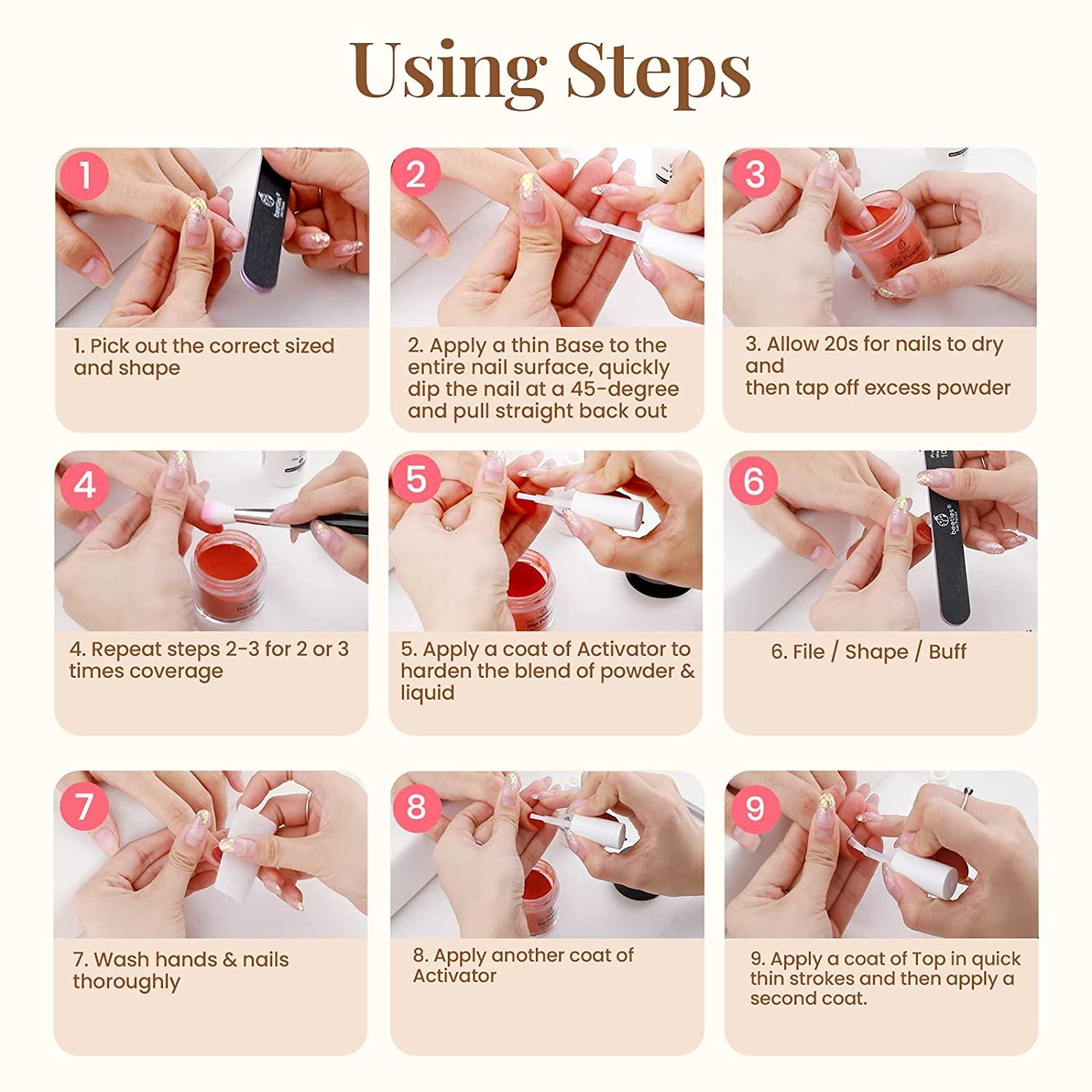 Manicure Steps