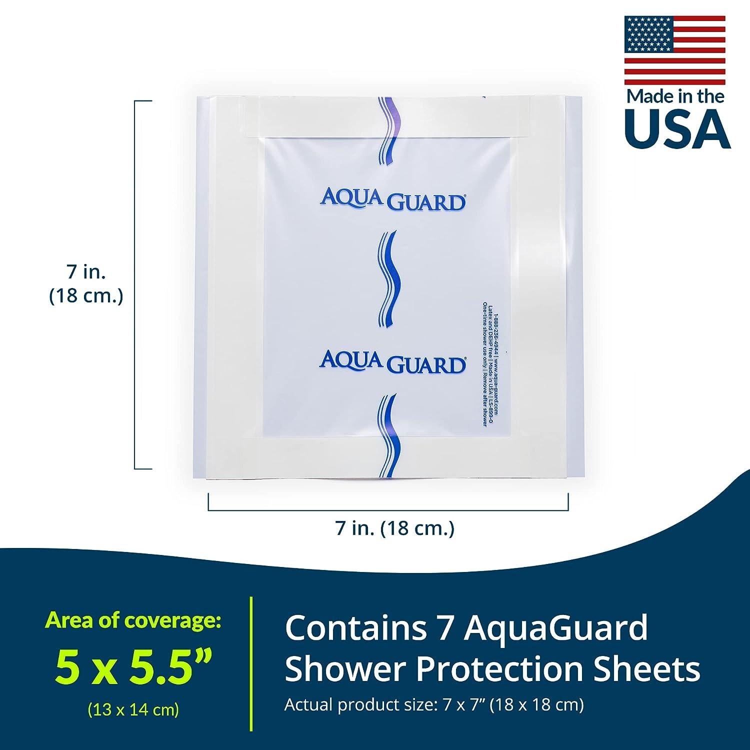 TIDI AquaGuard Sheet 7 x 7 - Self-Adhesive Moisture Barrier for ...