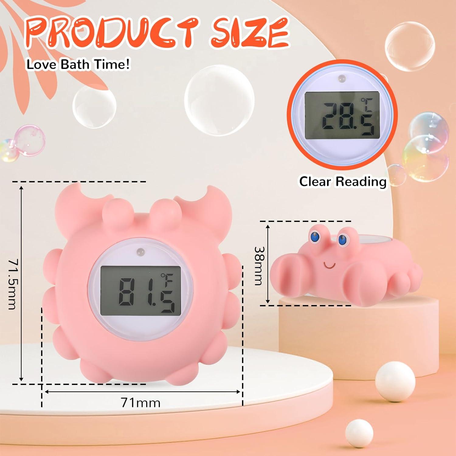 Baby Bath Thermometer - Digital Water Thermometer for Newborns - Fast ...