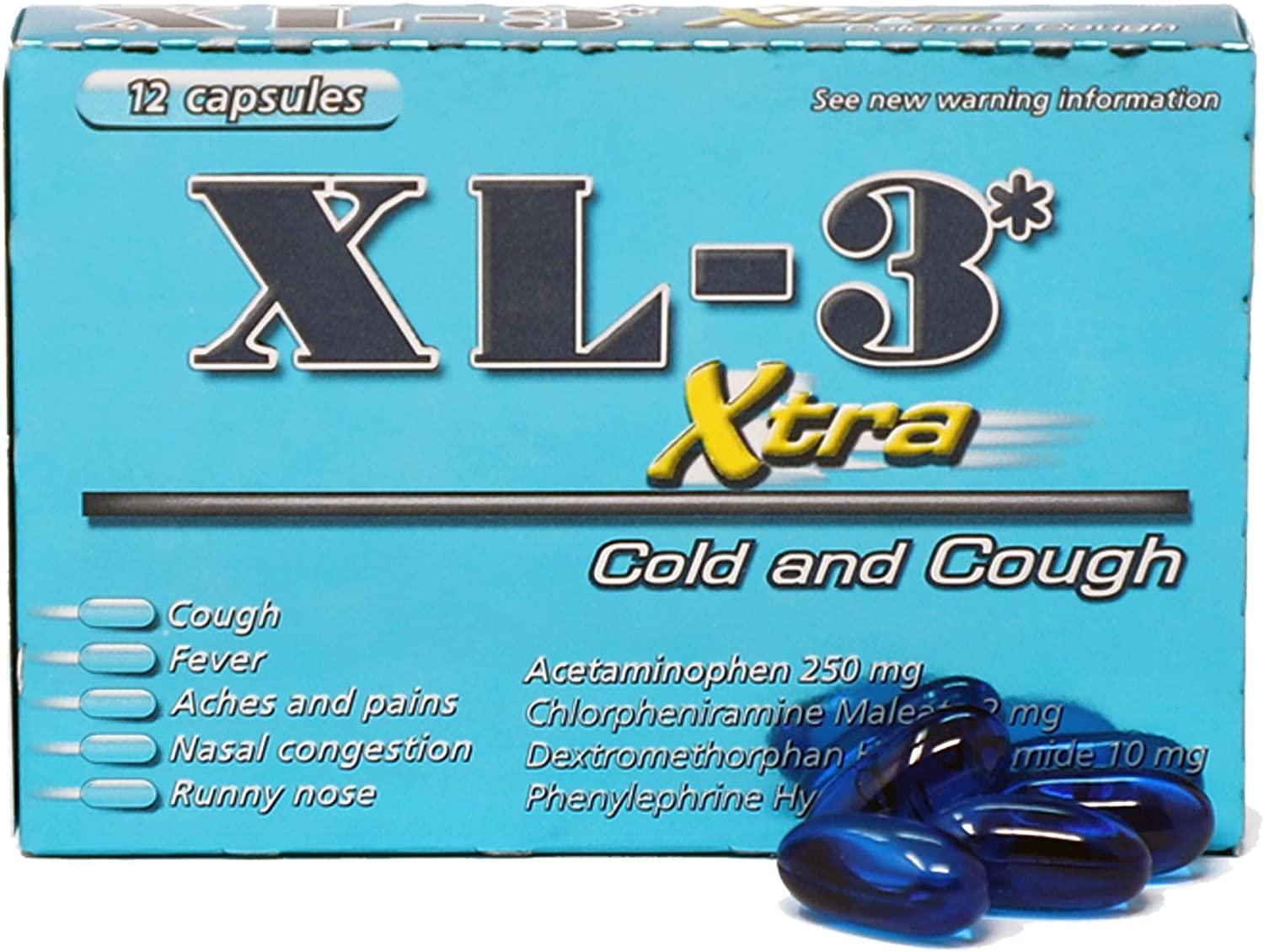 XL-3 Xtra Cold & Cough 2-Pack: Relieve Cough and Cold Symptoms | Buy ...