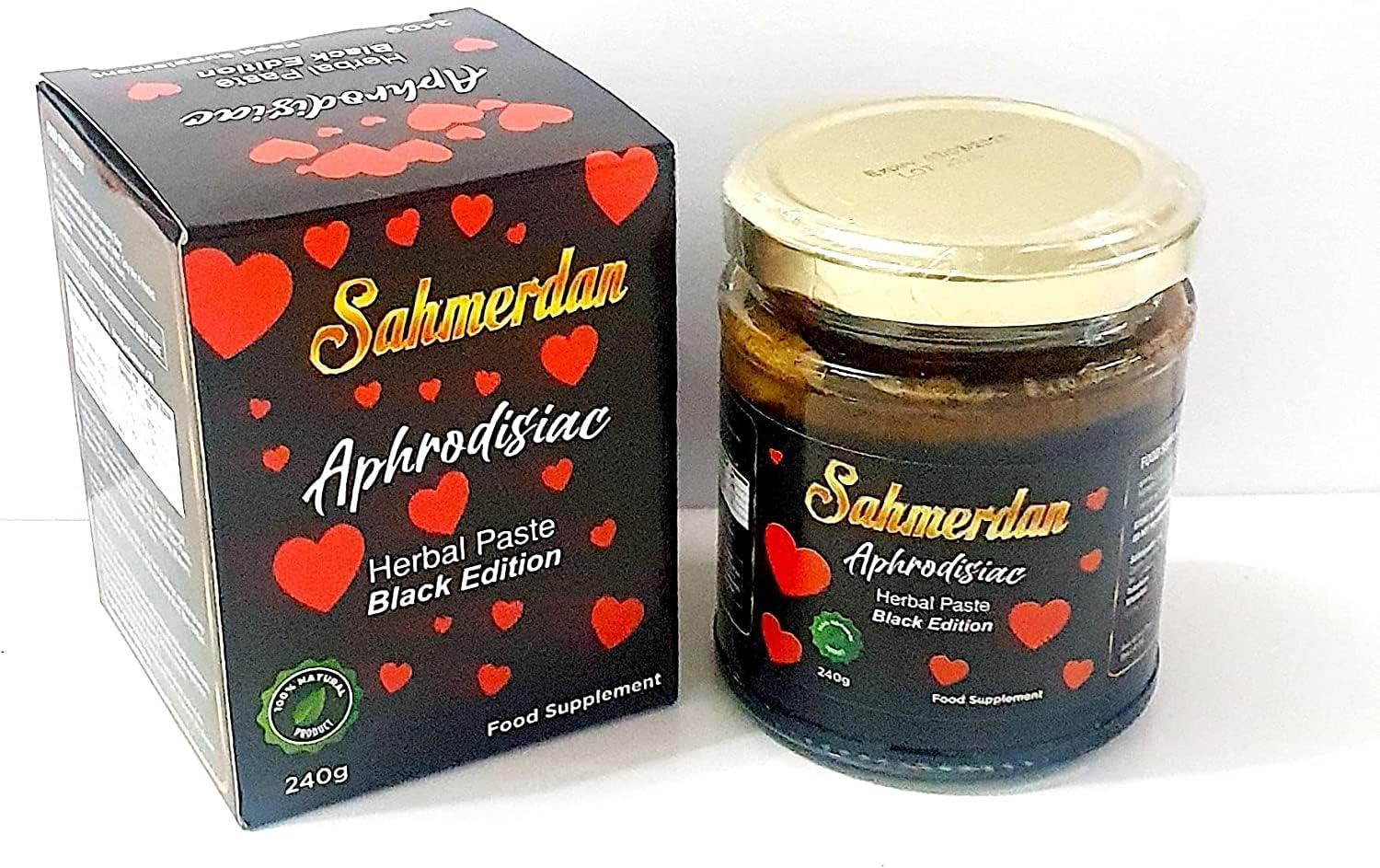 Sahmeran 240G Black Edition SAHMERDAN Aphrodisiac MACUN Herbal Paste ...