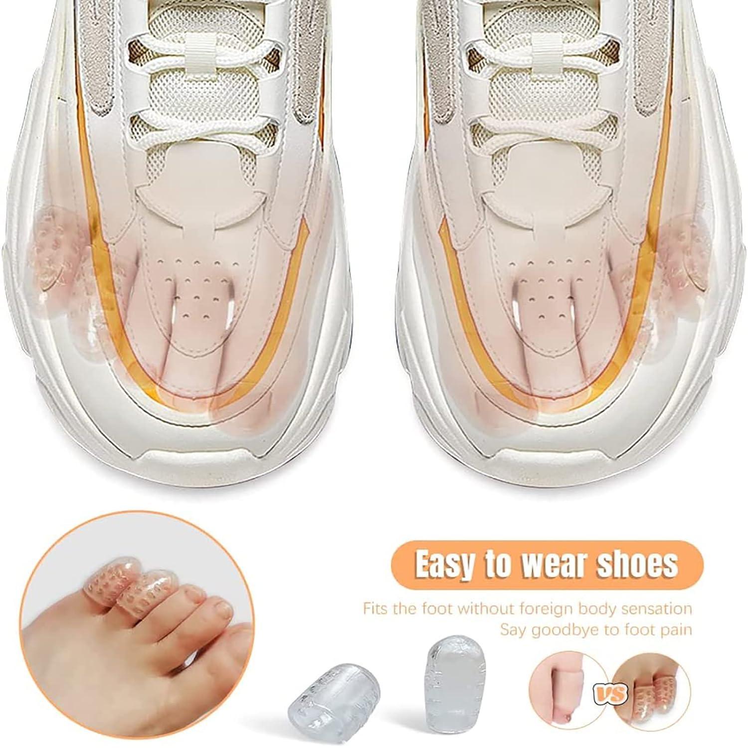 Silicone Gel Toe Caps - 10PCS | Anti-Friction Toe Protector for Corns ...