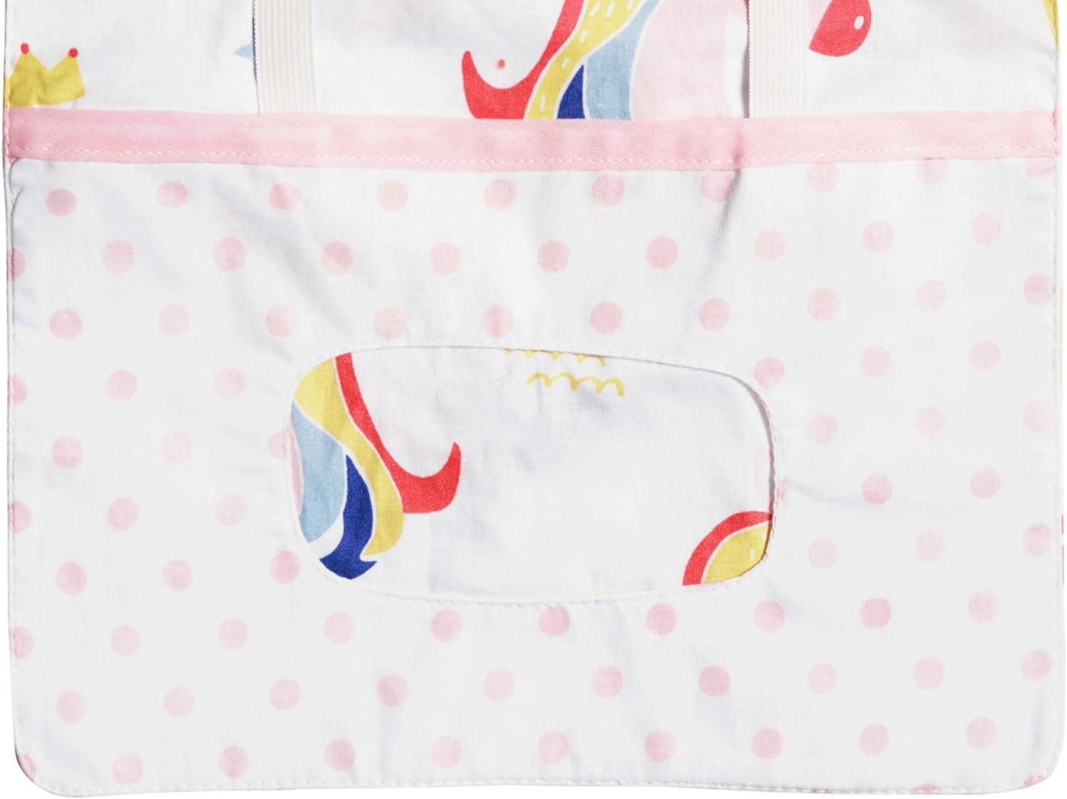 FlyIdeas Nappy Pouch - Rainbow Unicorn Baby Changing Bag for Diapers ...