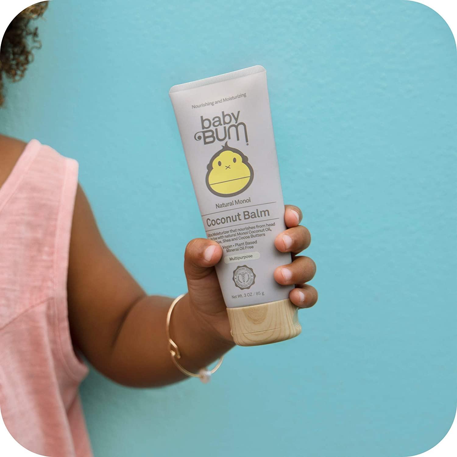 Baby Bum Monoi Coconut Balm - Natural Moisturizer for Sensitive Skin ...