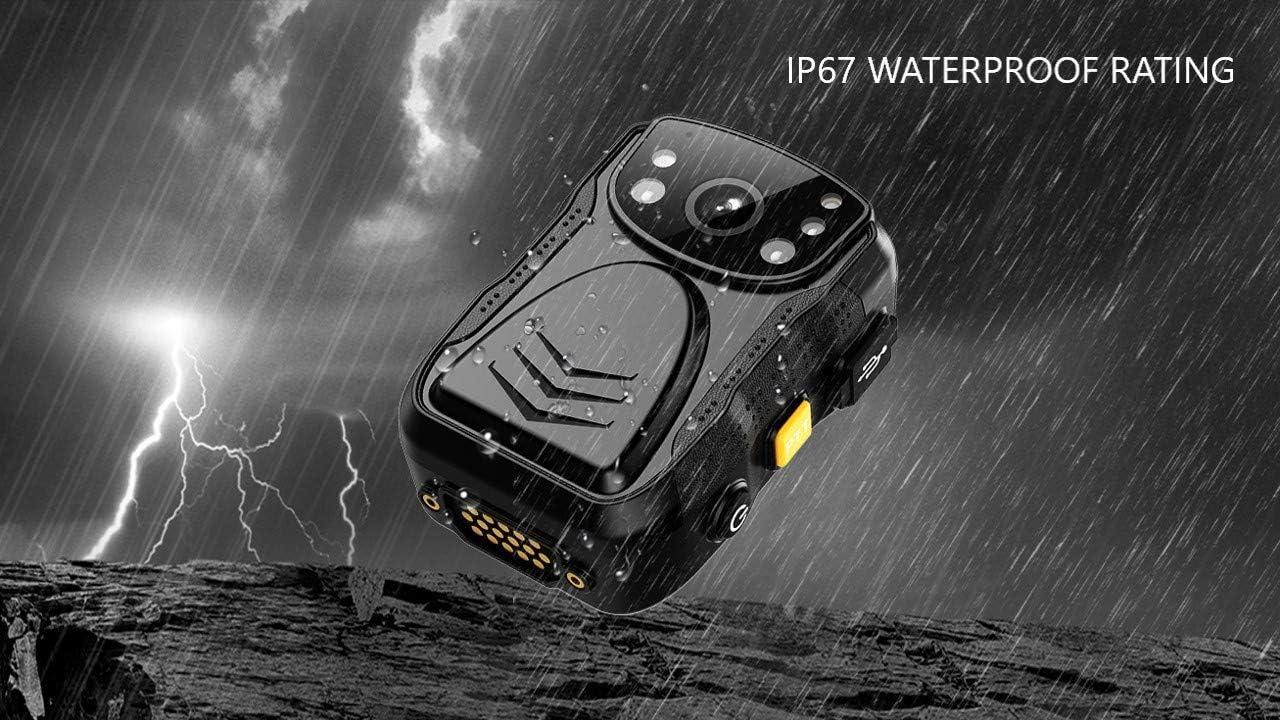 PatrolMaster 1296P UHD Body Camera with Audio 128GB | 2 Display | Night ...