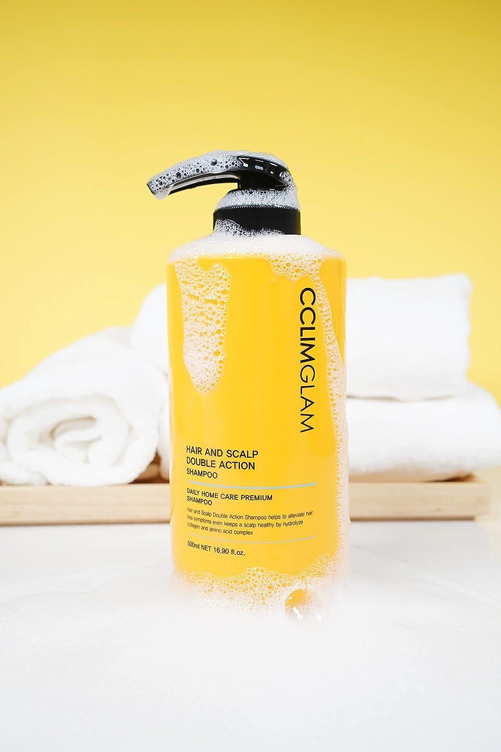 CCLIMGLAM Hair Loss Shampoo 16.90 fl oz - Allergen Free Peptide Keratin ...