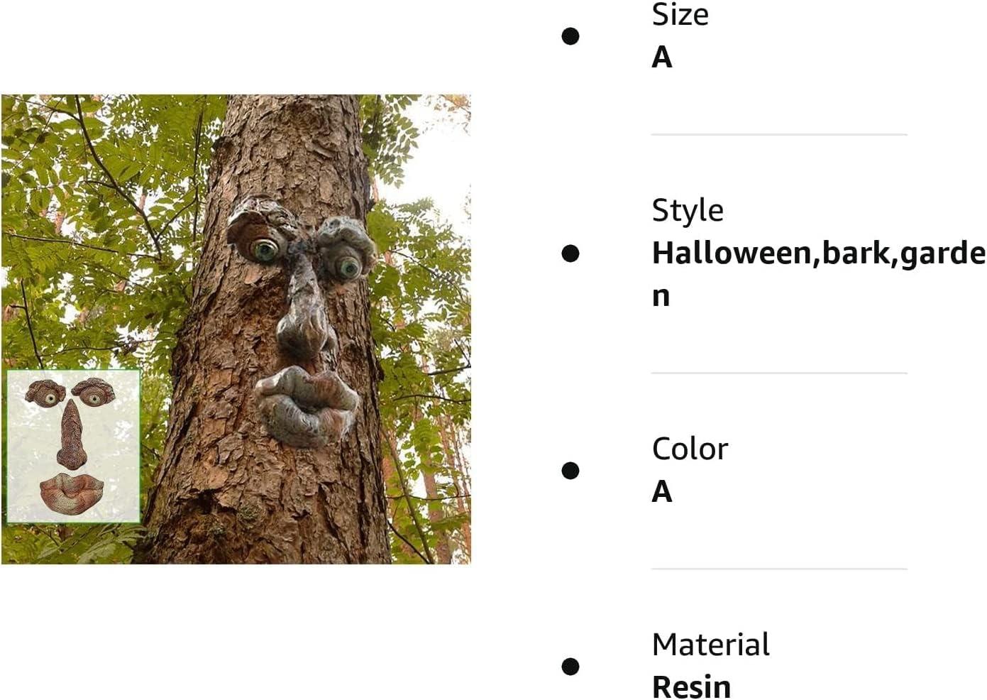 Old Man Tree Face Decoration | Bark Ghost Face Art | PureZoneA | Buy ...
