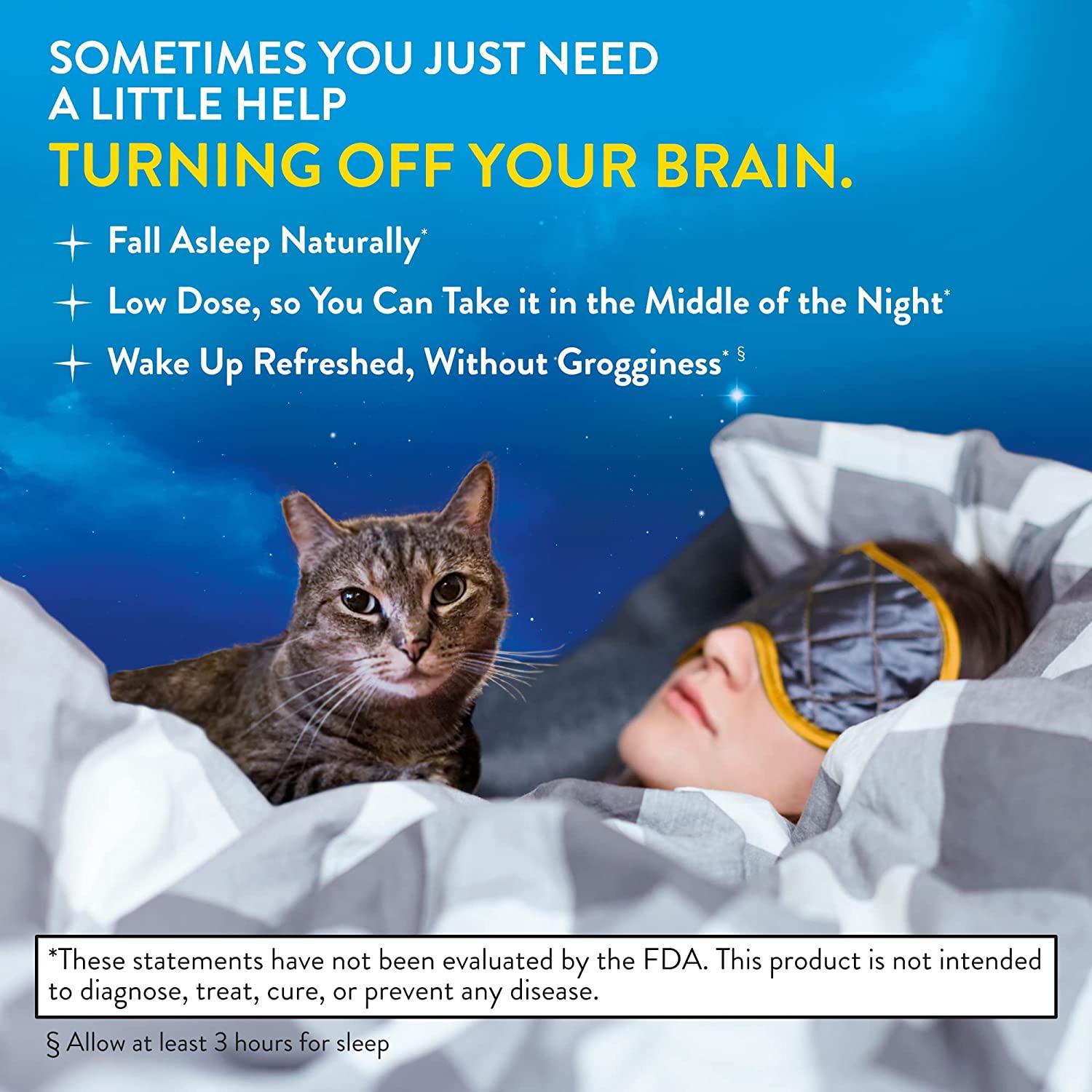 MidNite 1.5mg Melatonin + Herb Sleep Aid Supplement - 30 Chewable ...