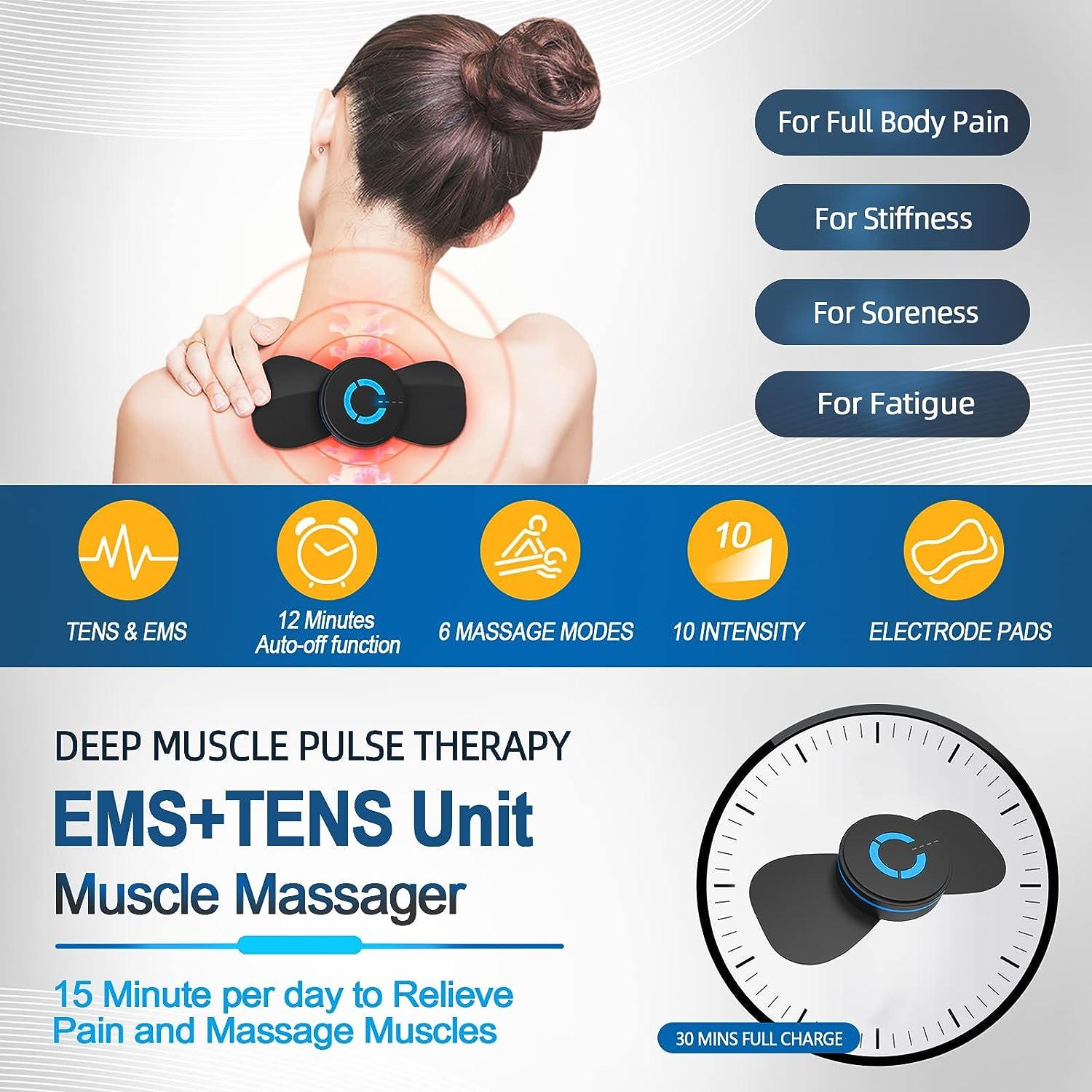 Keecham Tens Unit: Back Pain Relief Muscle Stimulator | Fast ...
