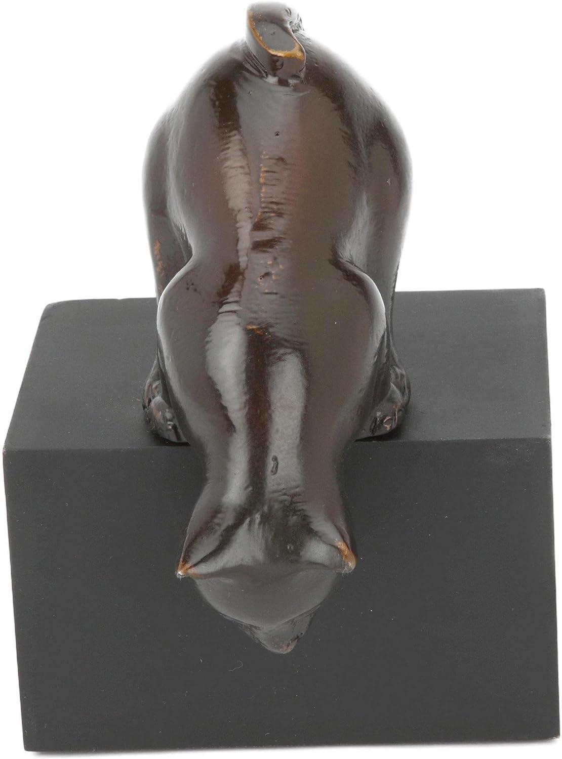 Urns UK Hand Crafted Funeral Corby Bronze Cat Cremation Ashes Sculpture ...