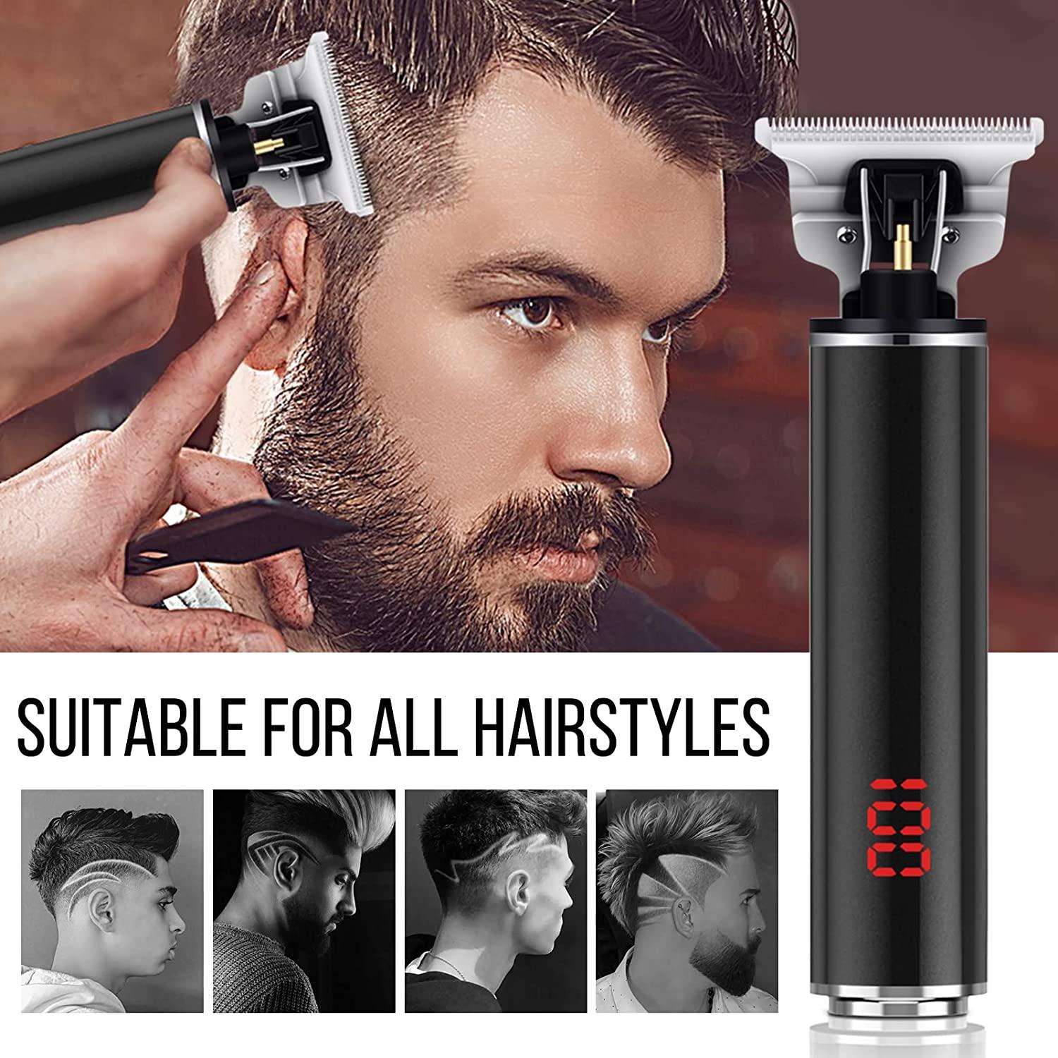 T Blade Trimmer Upgraded Zero Gapped Trimmers with LCD Display ...