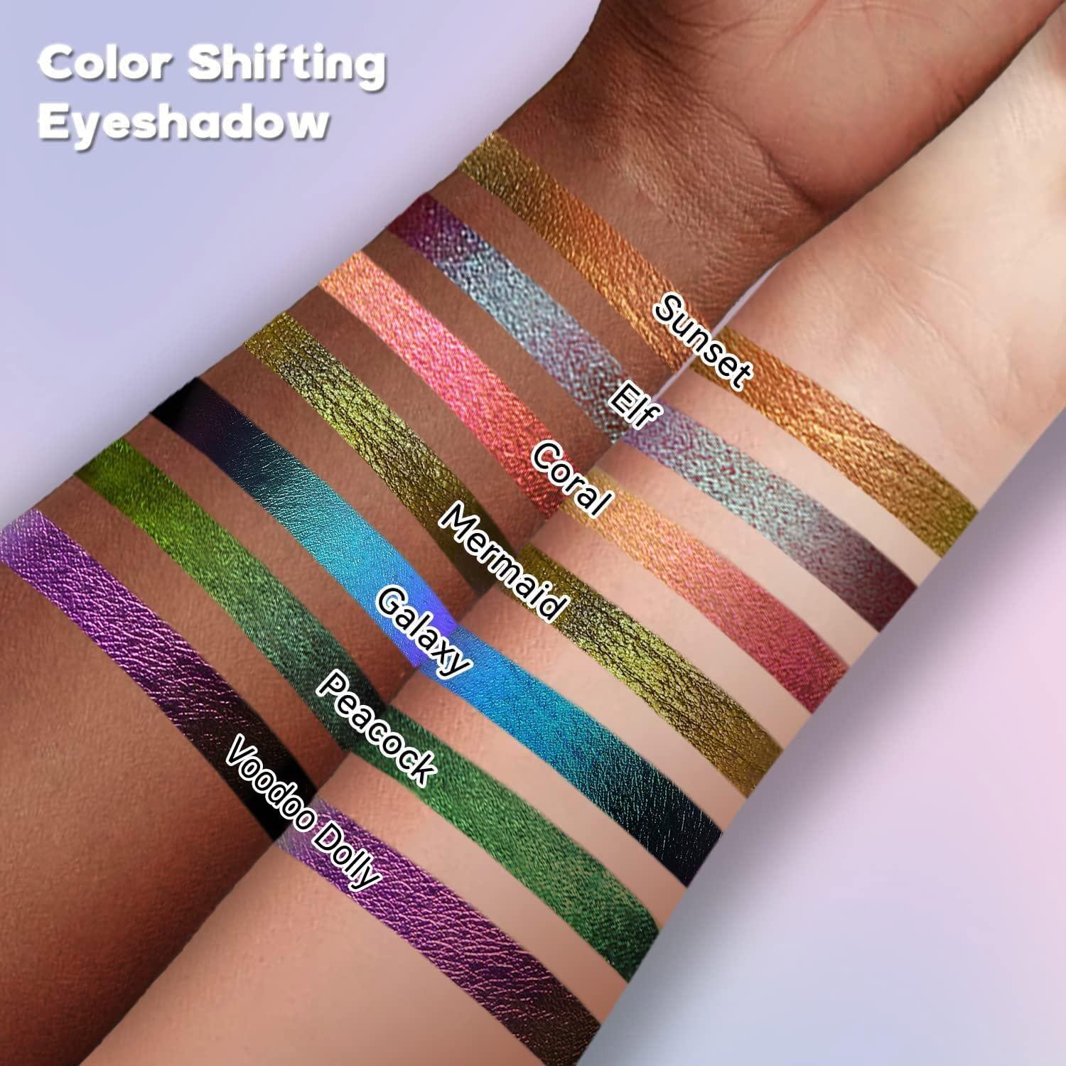 HOOMUSS Purple Liquid Glitter Eyeshadow - Chameleon Color Shifting ...