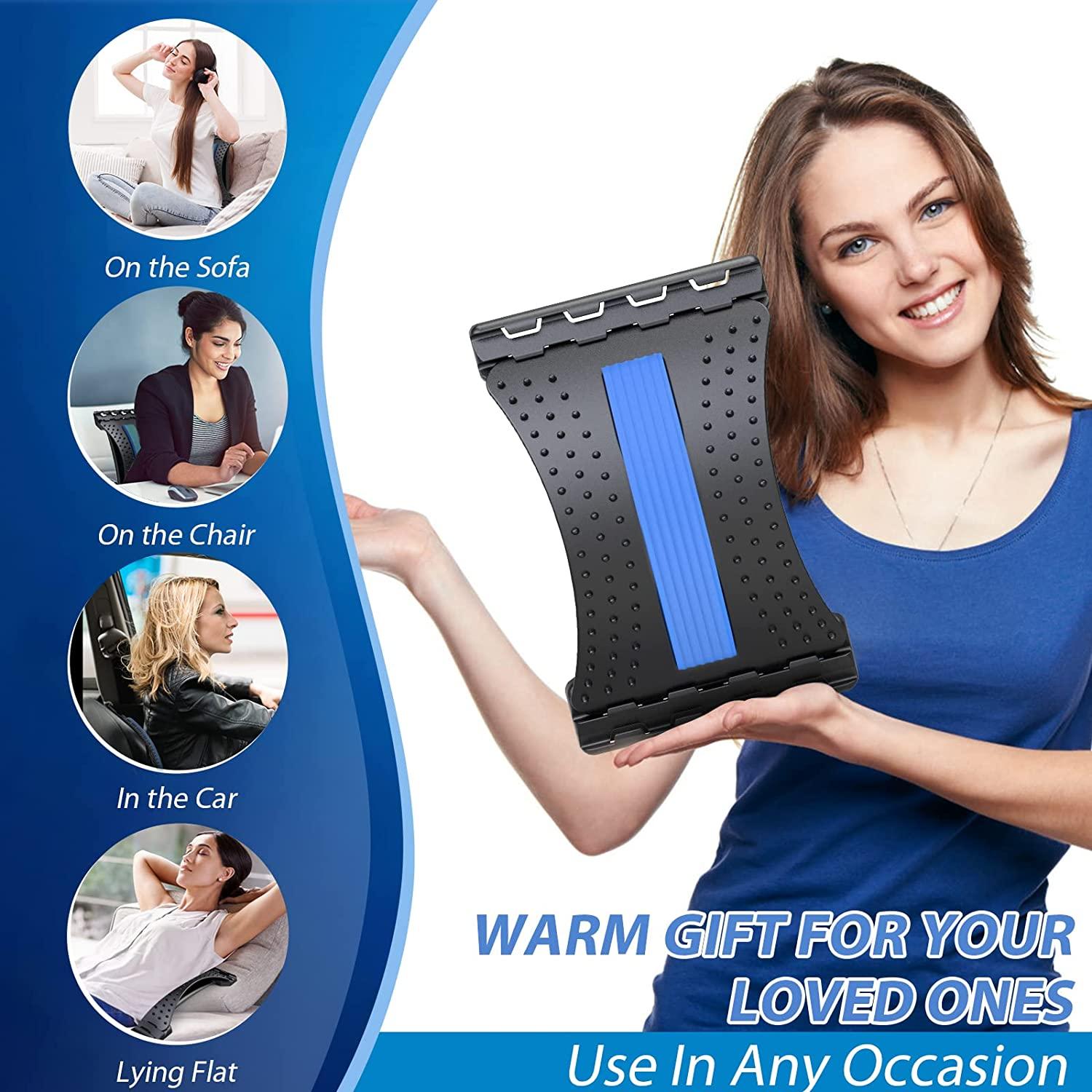 Adjustable Lumbar Back Stretcher for Pain Relief and Spine ...