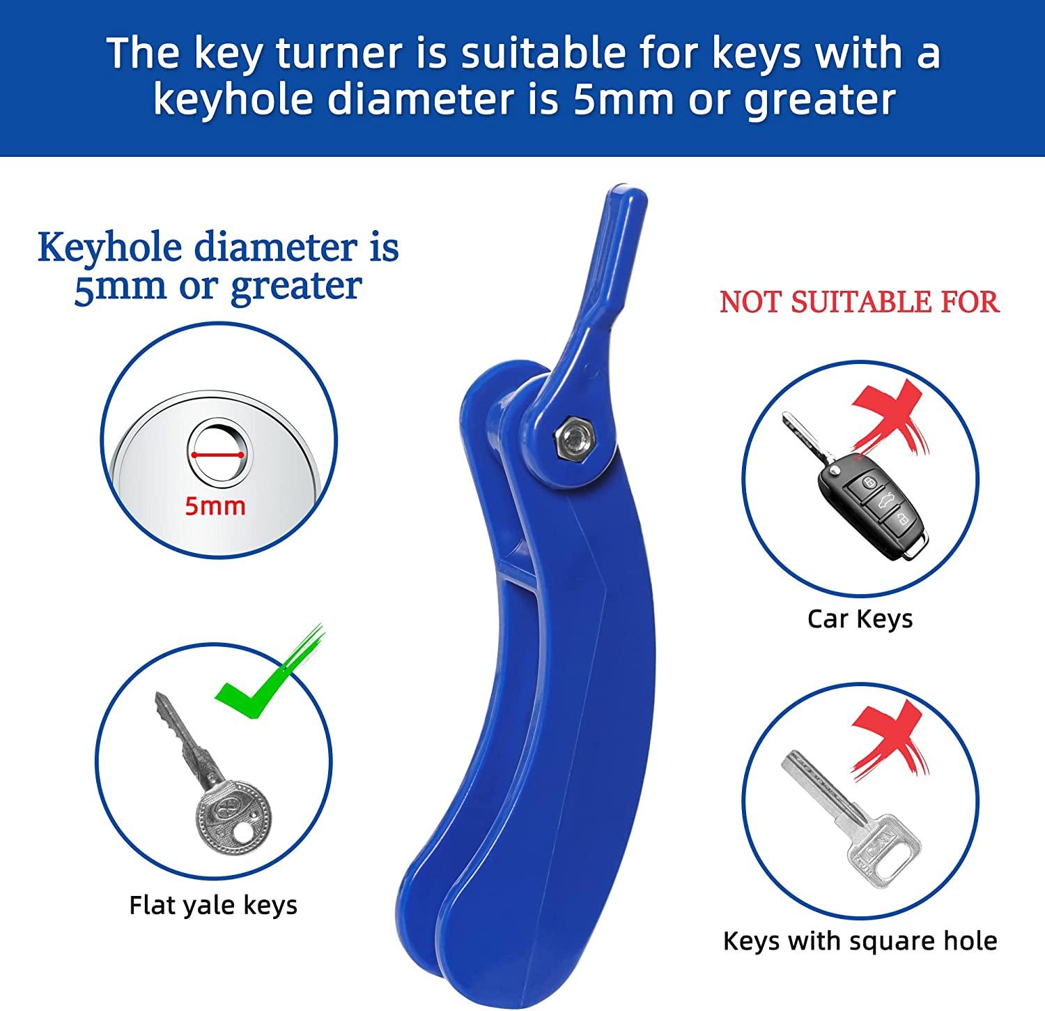 Key Turner Aid for Arthritis & Weak Grip | Key Extender for Seniors ...