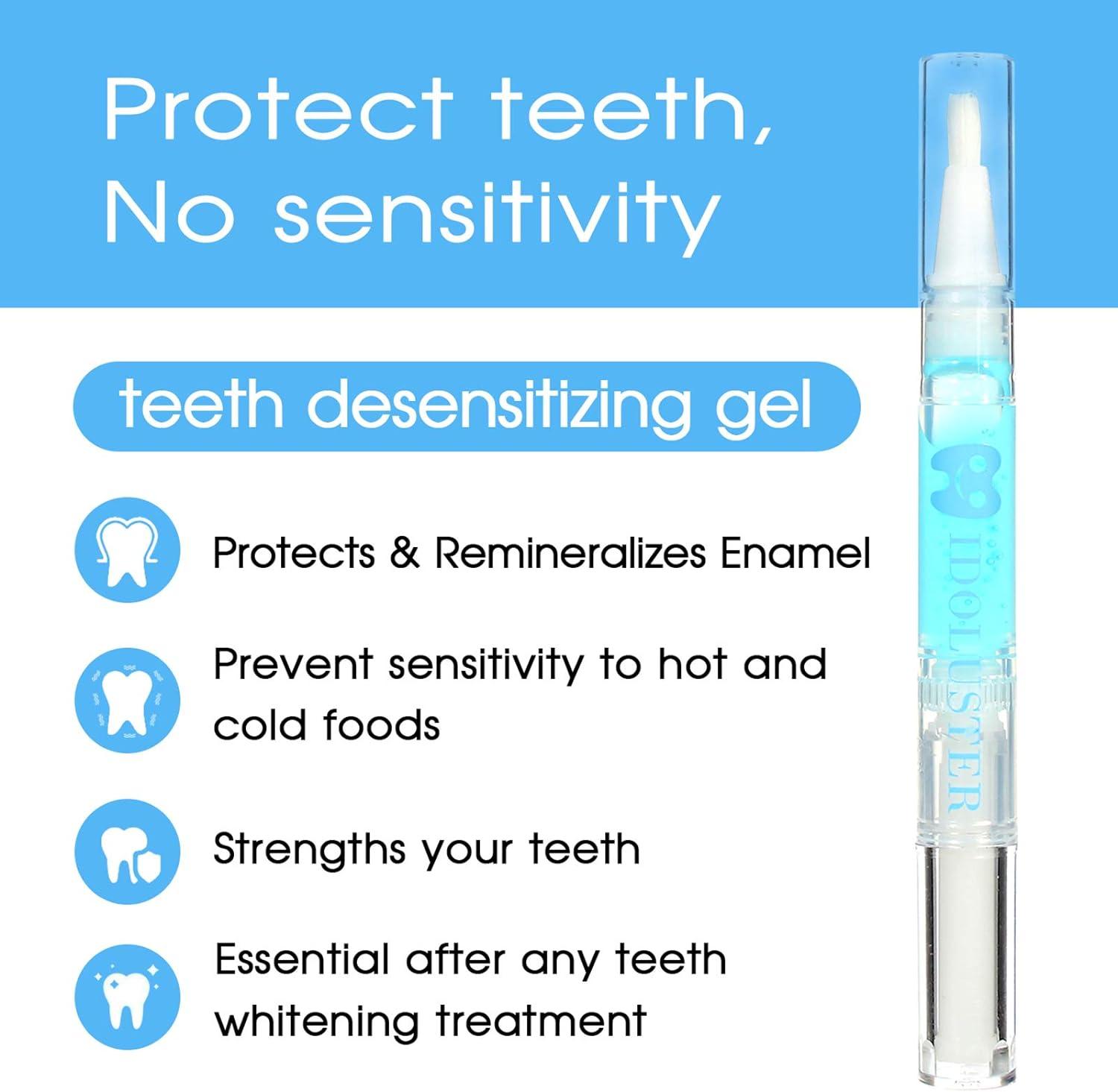 IDOLUSTER Remineralization Gel 4 Pack - Teeth Desensitizing Pens ...