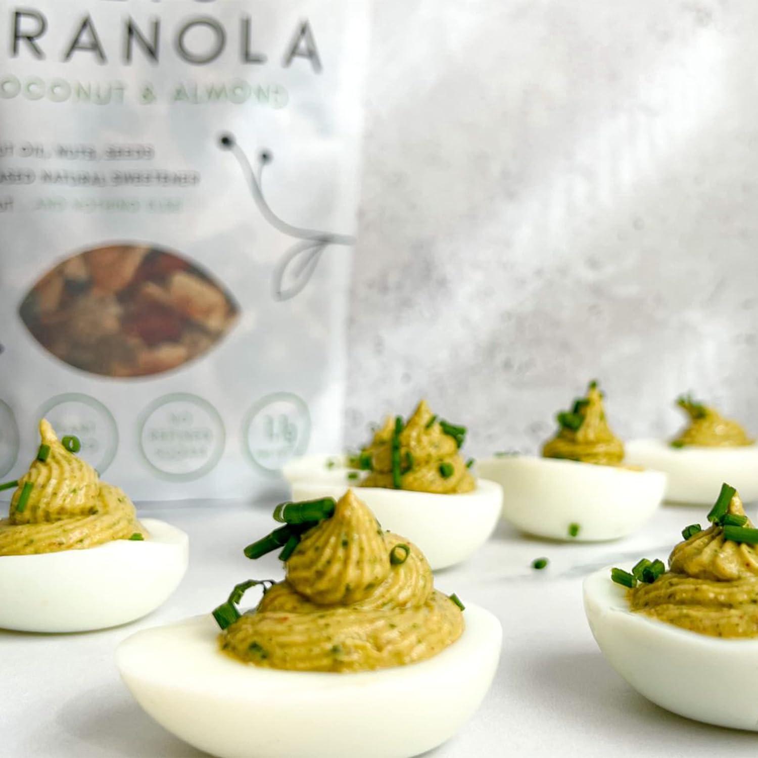 Keto Hana Coconut & Almond Breakfast Granola - Low Carb, High Protein ...