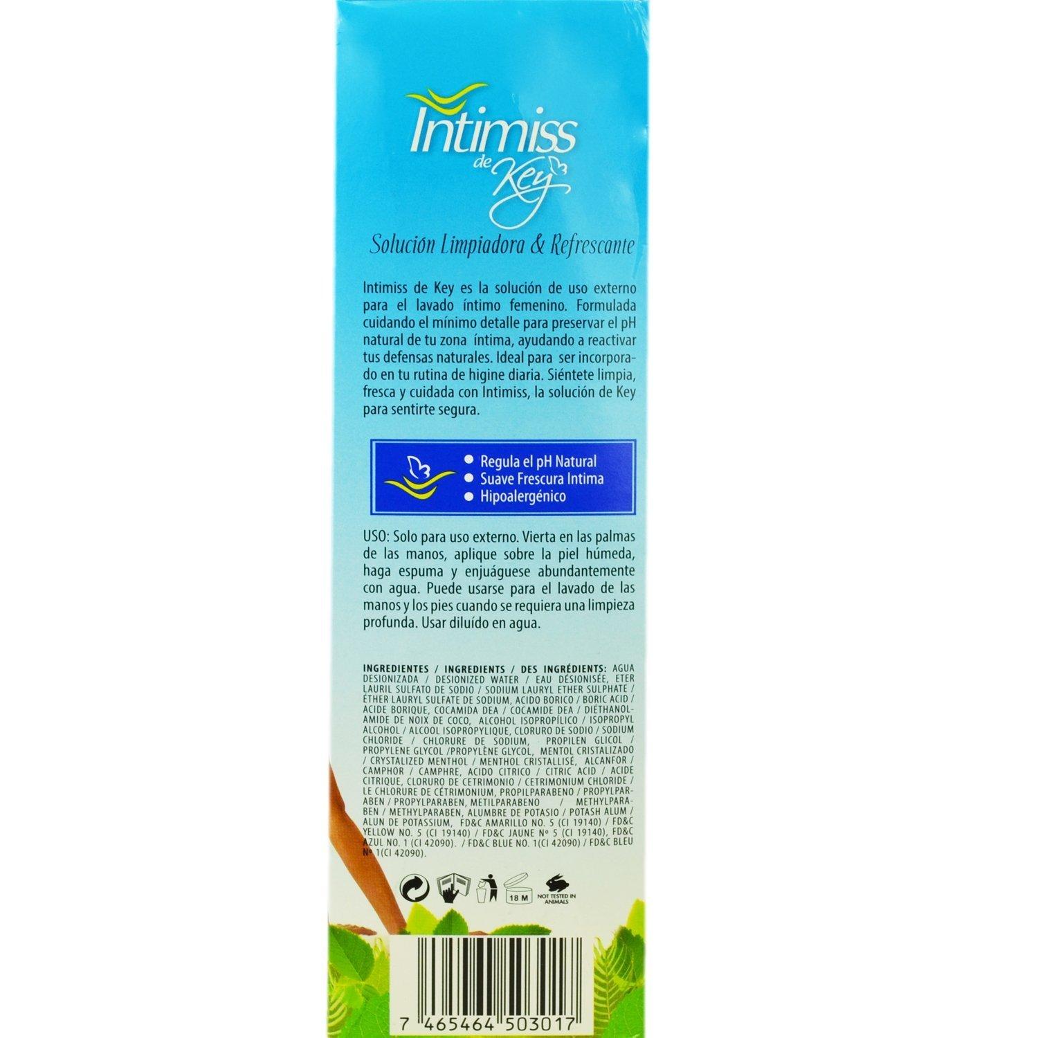 Miss KEY Intimiss De Key Cleaning and Refreshing Solution 16 oz ...