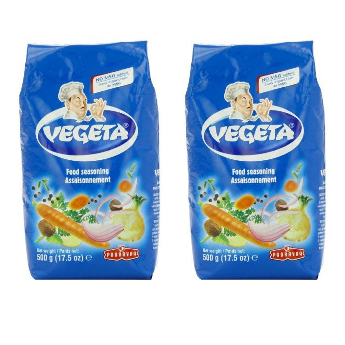 Vegeta Gourmet Seasoning No MSG 17.5 oz (500g) - Pack of 2 | Buy Now ...
