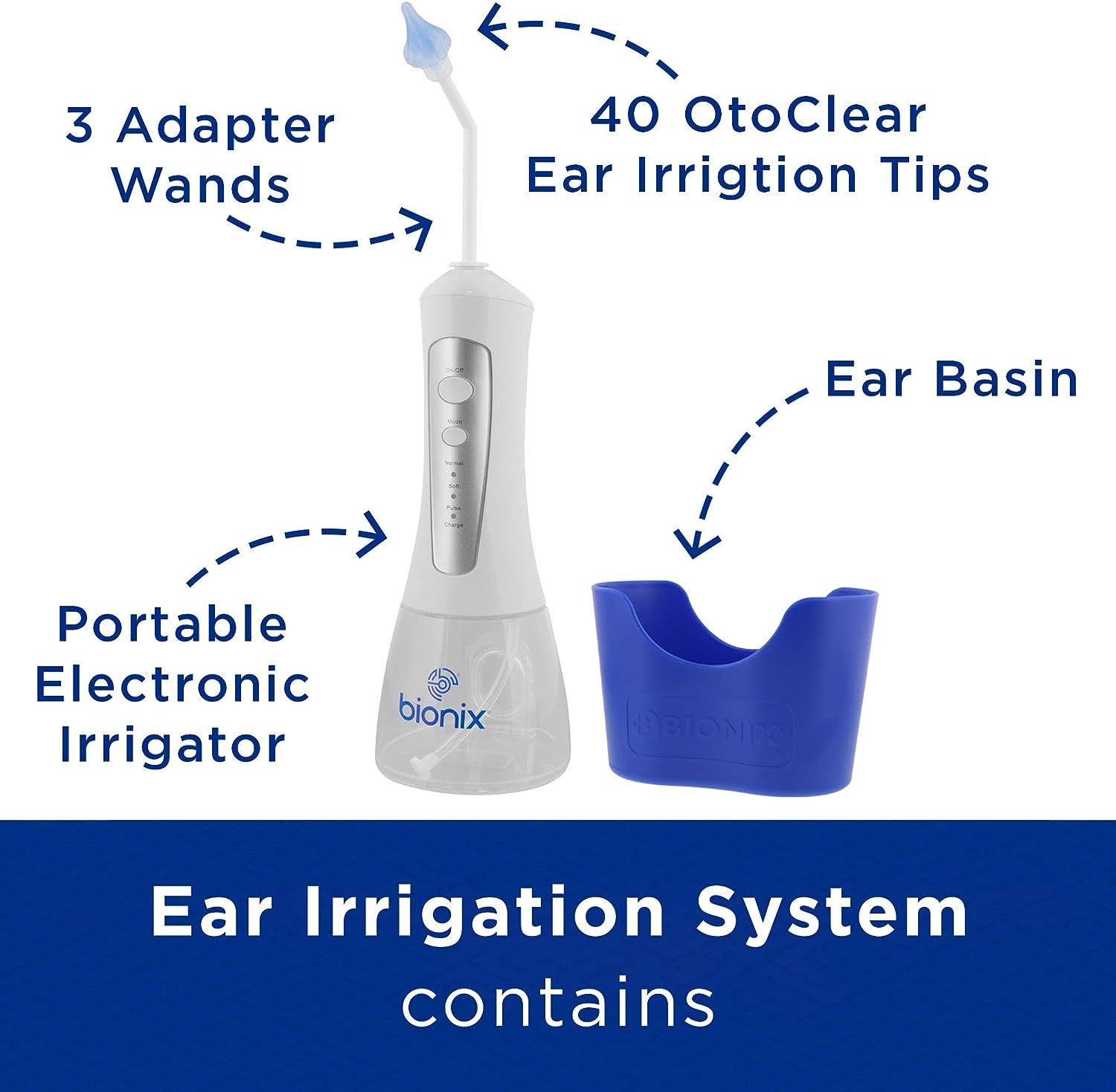 Bionix OtoClear Ear Irrigation System - Safe & Easy Earwax Removal Kit ...