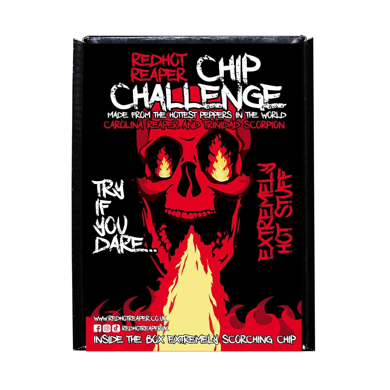 Red Hot Reaper Chip Challenge - Extreme Heat Hottest Chip Experience ...