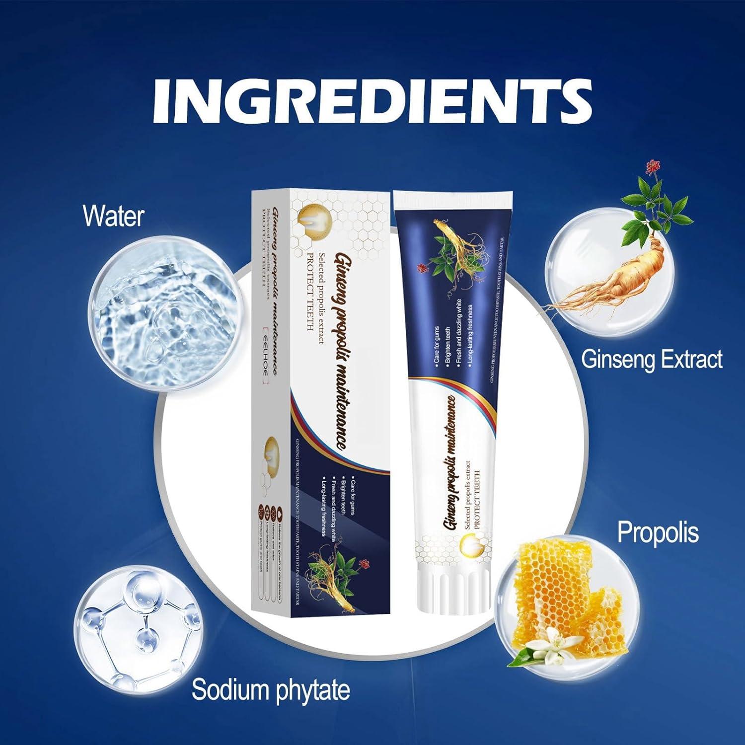New Foster Toothpaste with Ginseng & Propolis - Care for Loose Teeth ...
