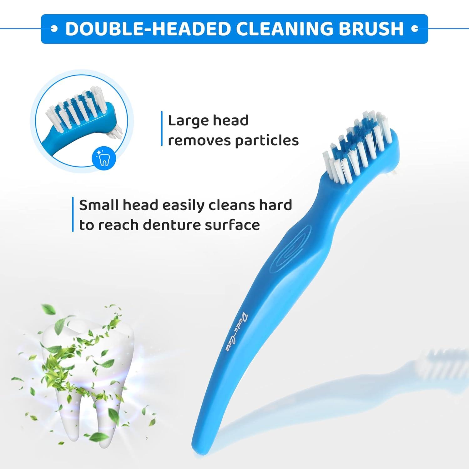 Polident Overnight Whitening Denture Cleaner Tablets 120ct Bundle with ...