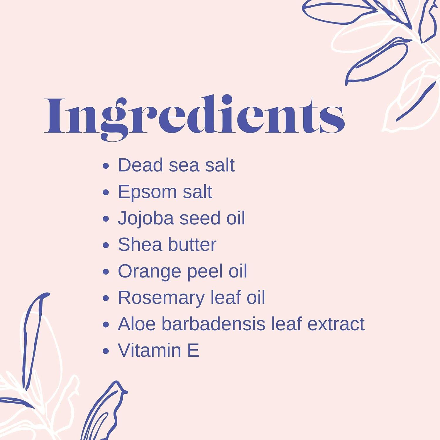 The Bathologist Hydrate Sweet Orange + Rosemary Vegan 2lb Fizzy Bath ...