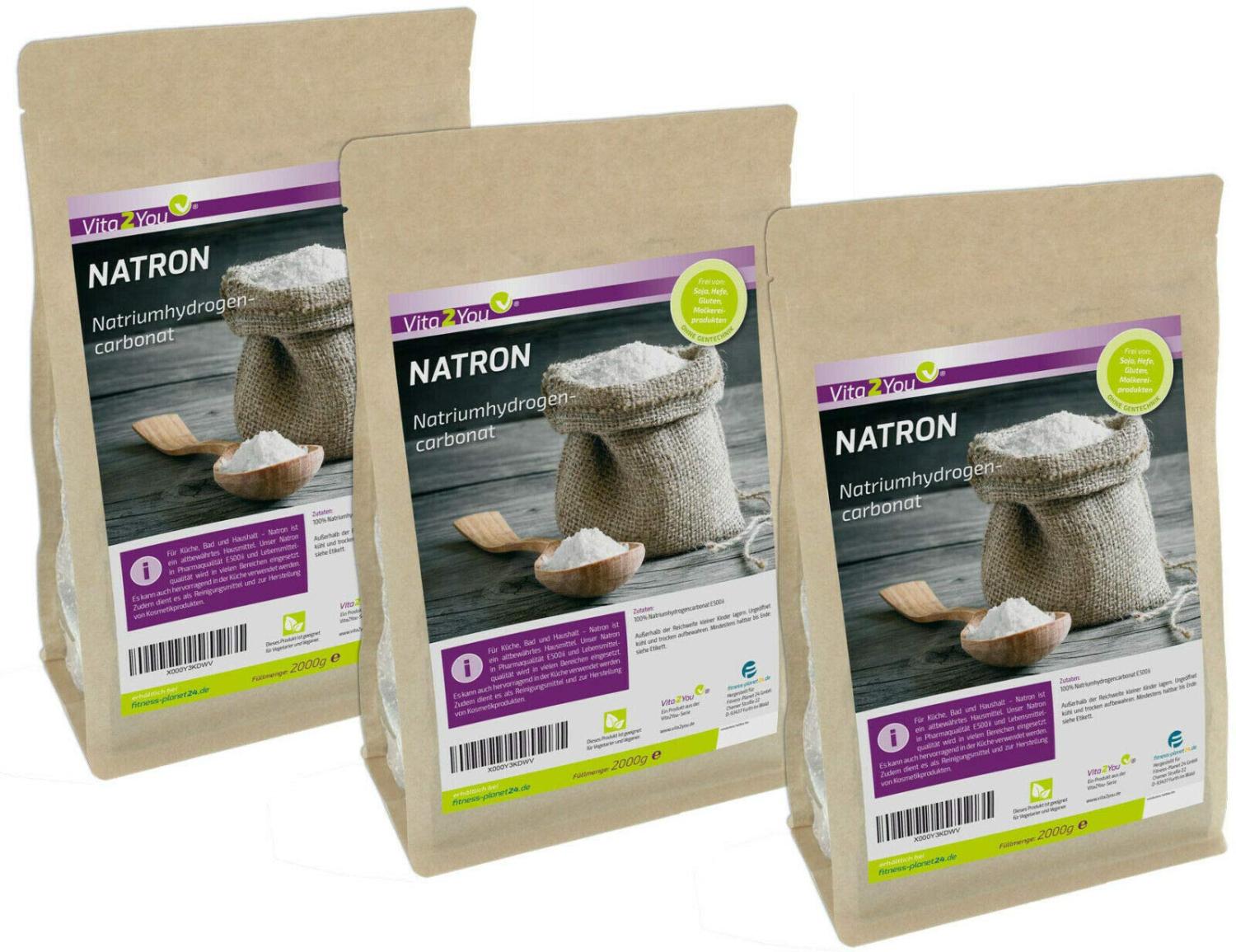 Buy Vita2you Natron Powder 6kg - High-Quality Sodium Bicarbonate Baking ...