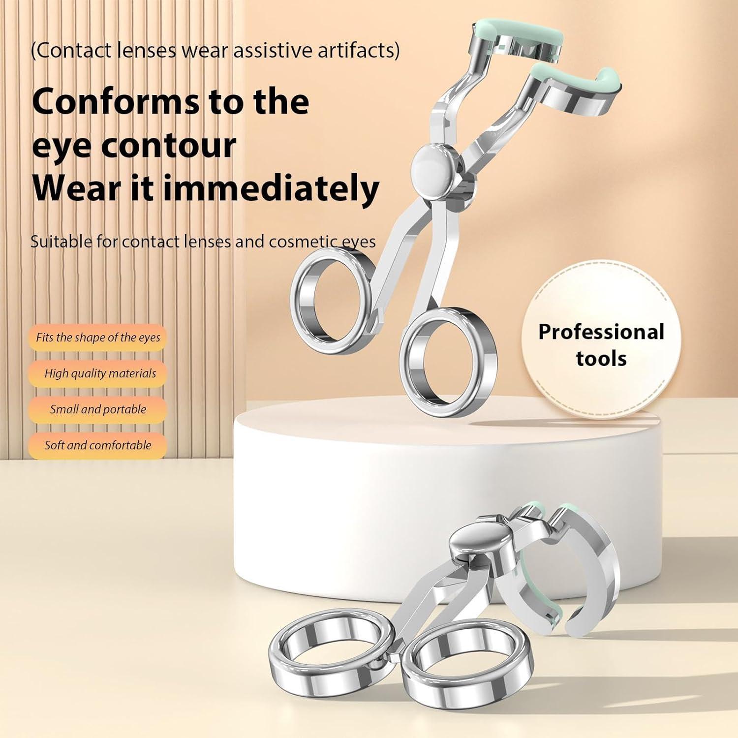 Contact Lens Tool Set with Inserter, Remover, and Applicator Tweezers ...