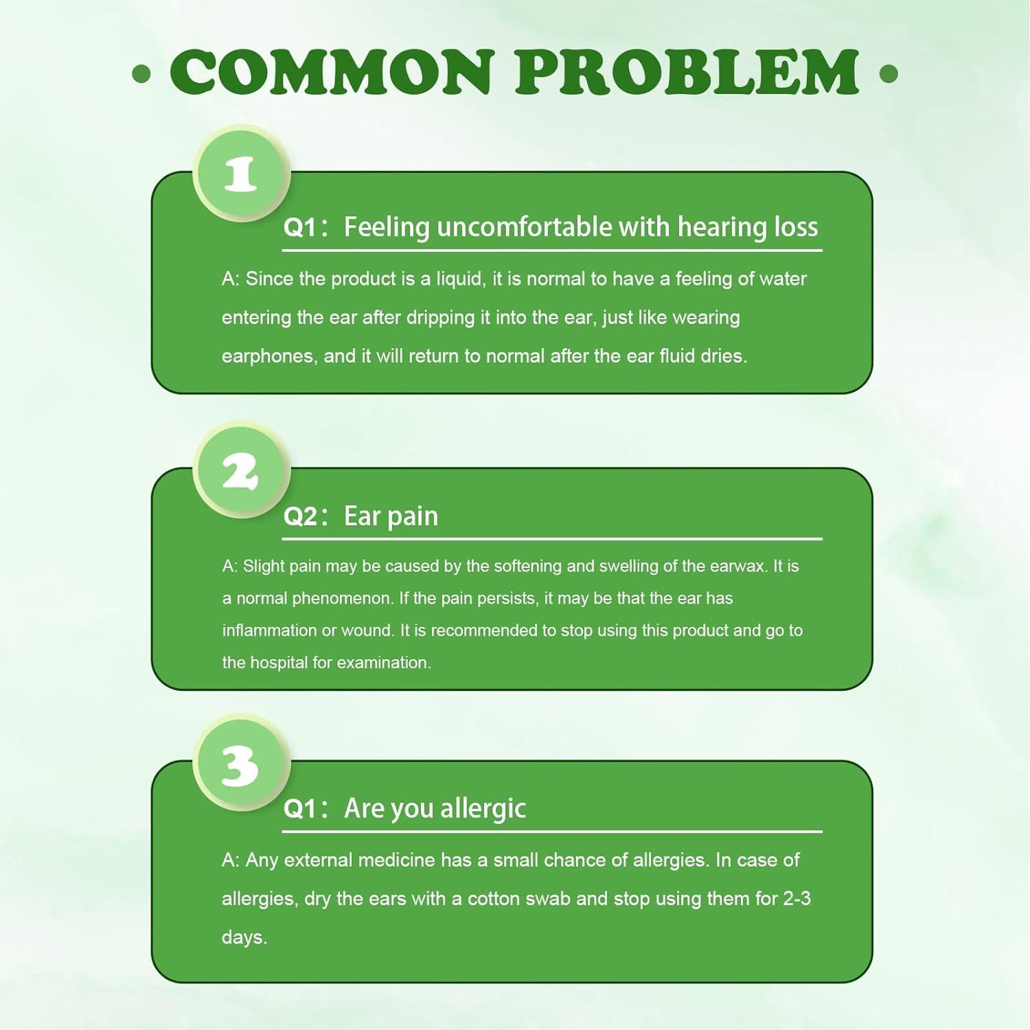 SFATT Ear Soothing Agent 20ml - Inner Ear Health Care for Tinnitus ...