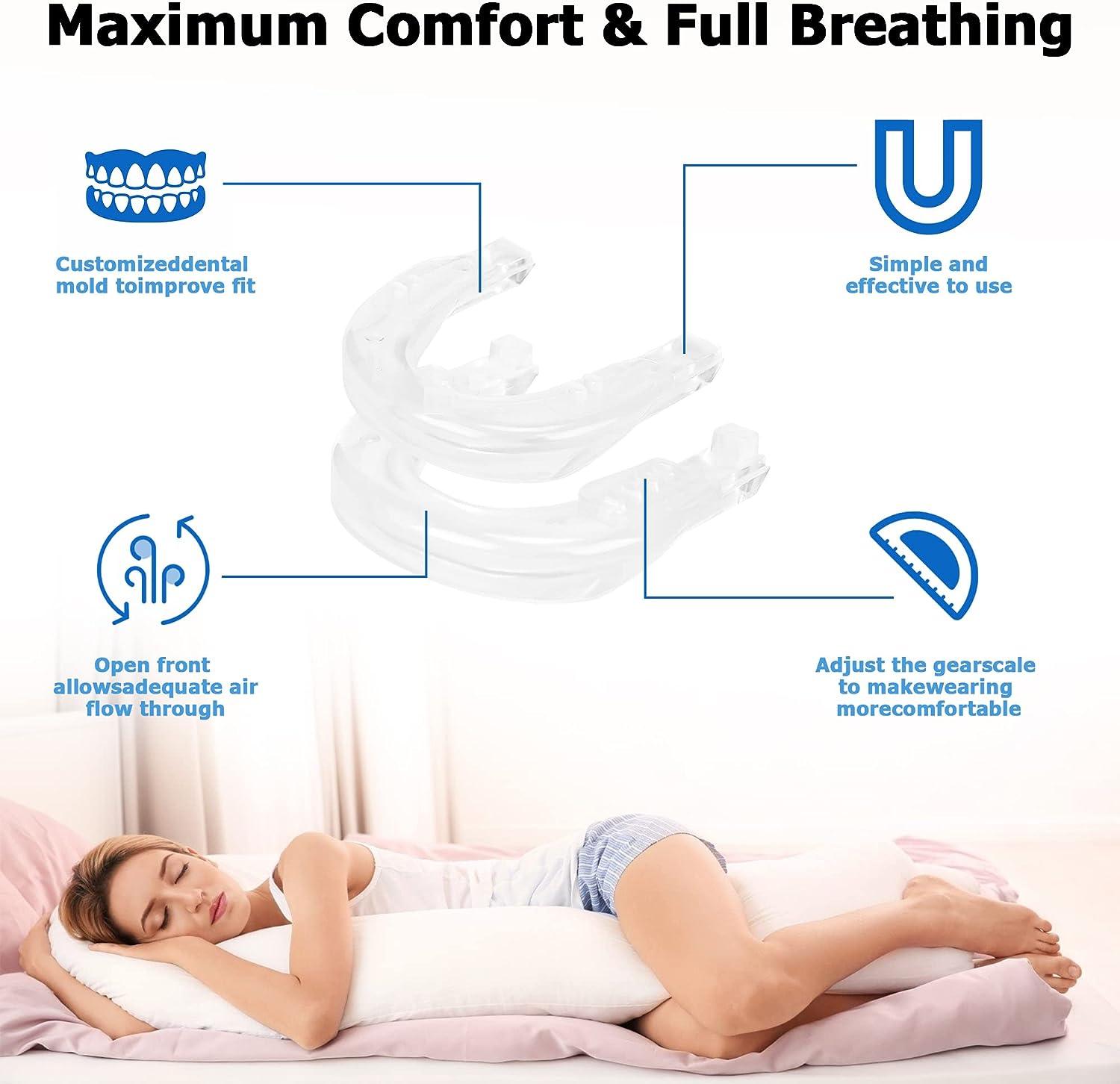 Original Anti Snoring Mouthpiece Stop Snoring With Comfort And