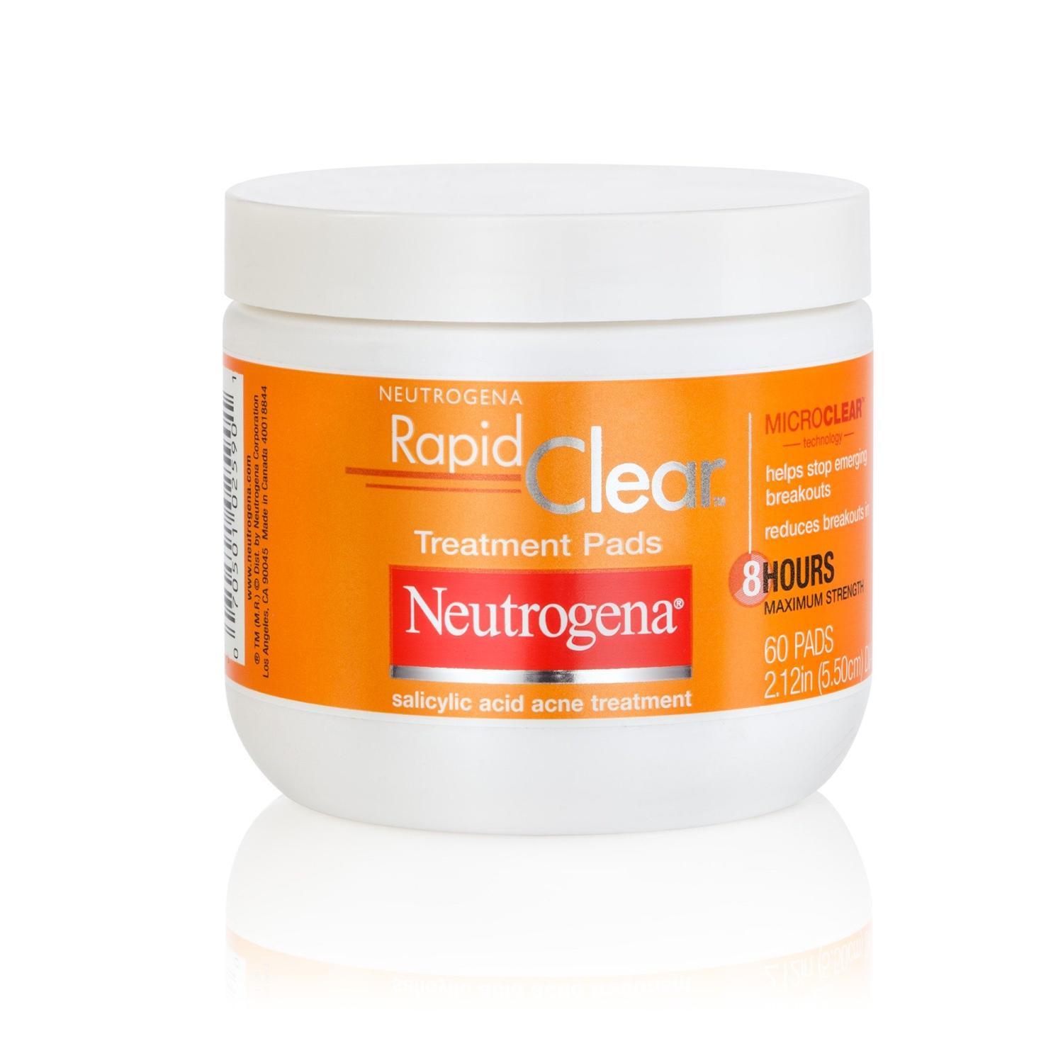 Neutrogena Rapid Clear Treatment Pads 60 Count - Pack of 3 | Buy Now ...