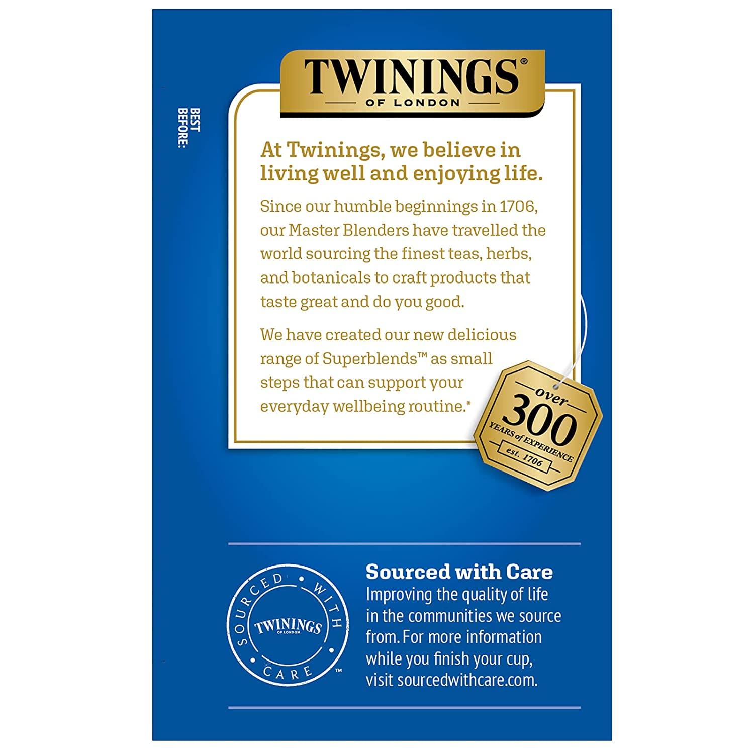 Twinings Superblends Sleep + Melatonin Camomile Tea | Cinnamon ...