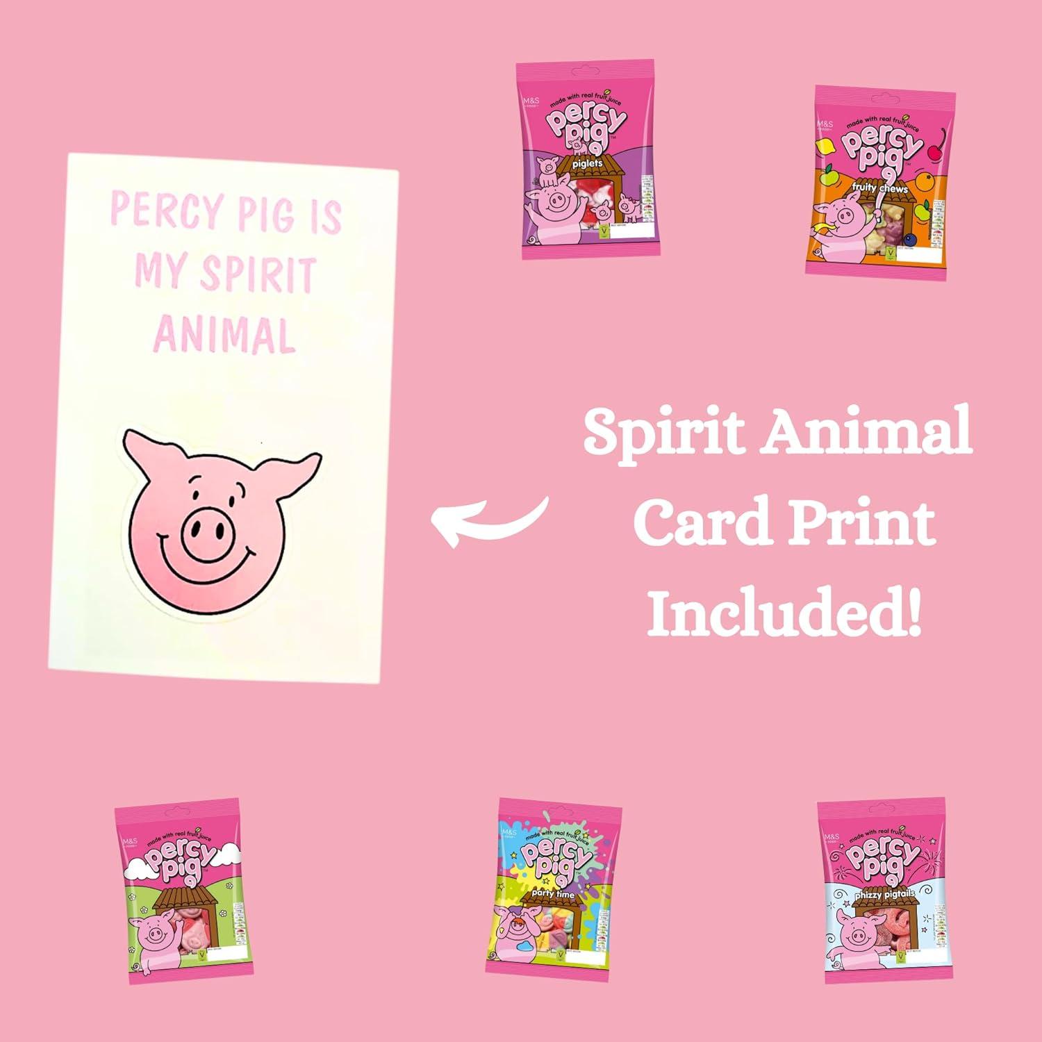 Percy Pig Sweets Gift Box Hamper | Percy Pig Fruit Gums | Pigtails ...