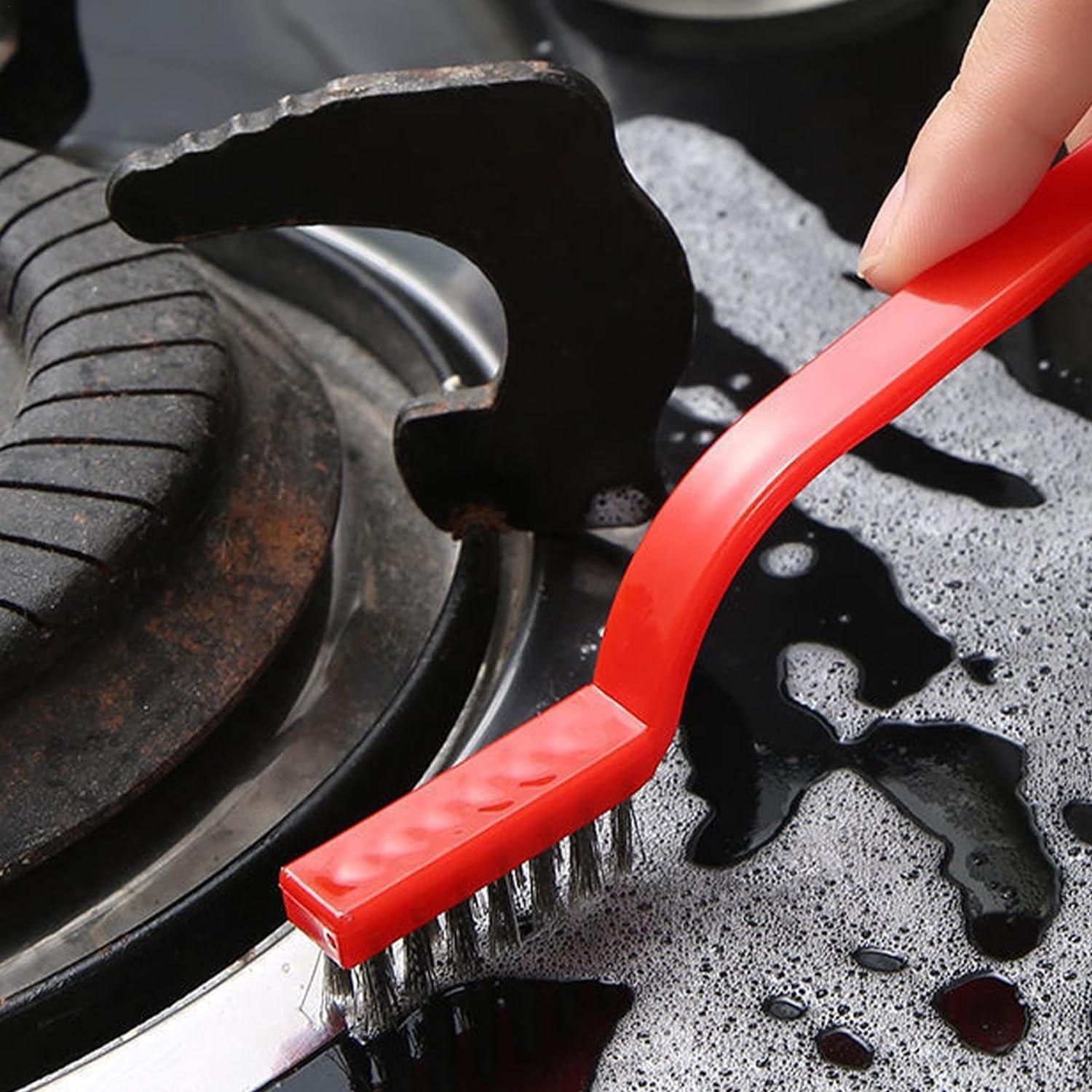 Range Cleaning Brush | Oven Scrubbing Brush | Cooktop Cleaner Scrubber ...