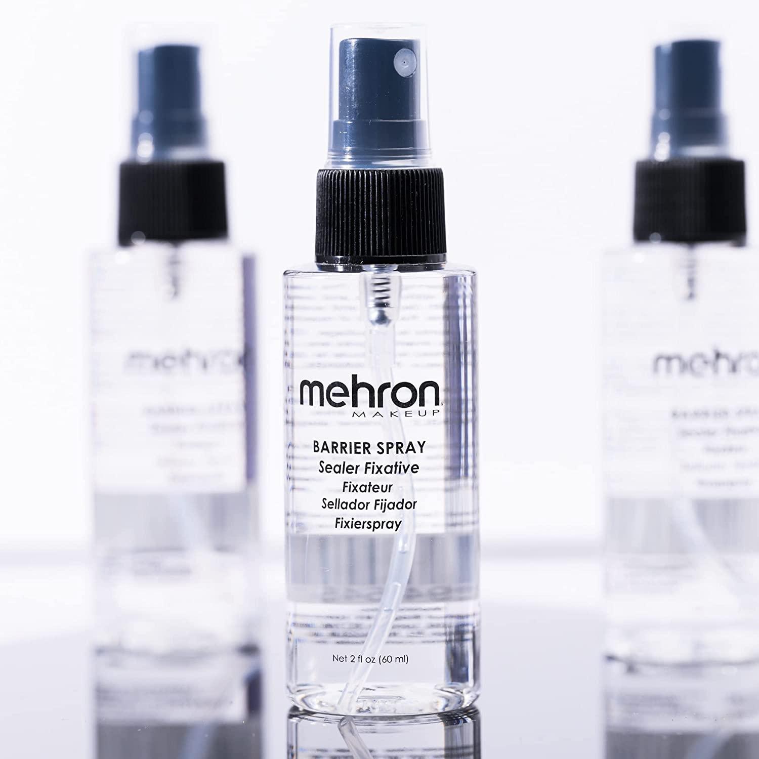 Mehron Barrier Spray - Makeup Sealer and Setting Spray (2 Ounce) 2 Fl ...