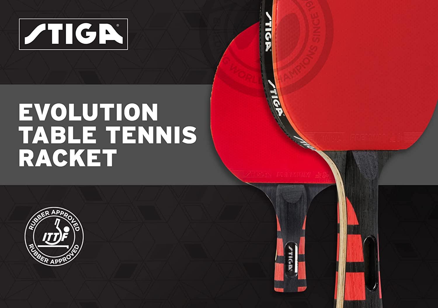 STIGA Evolution Performance-Level Table Tennis Racket Made with ...