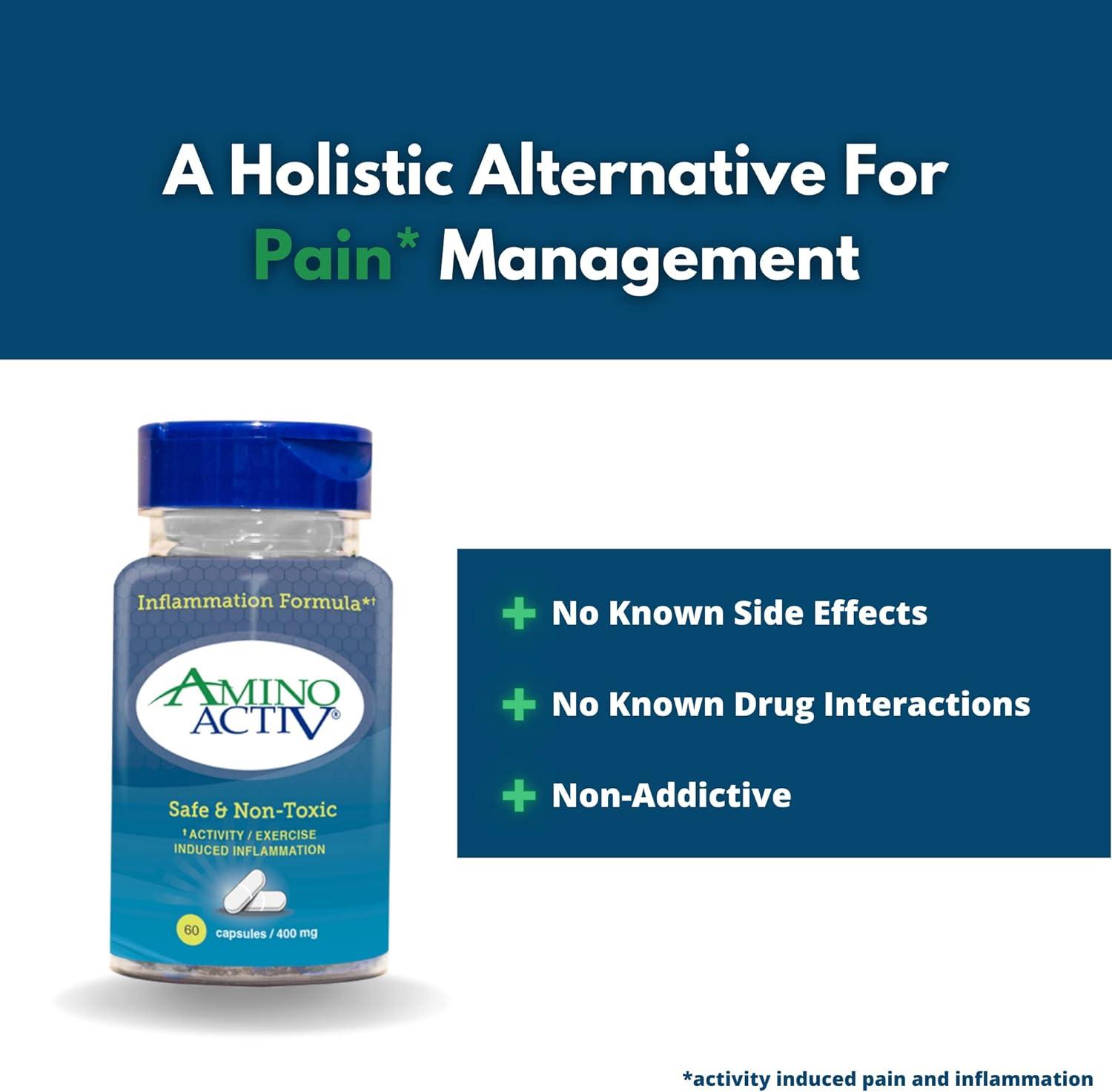 Amino Activ Fast Holistic Pain & Inflammation Support - 60 Capsules ...