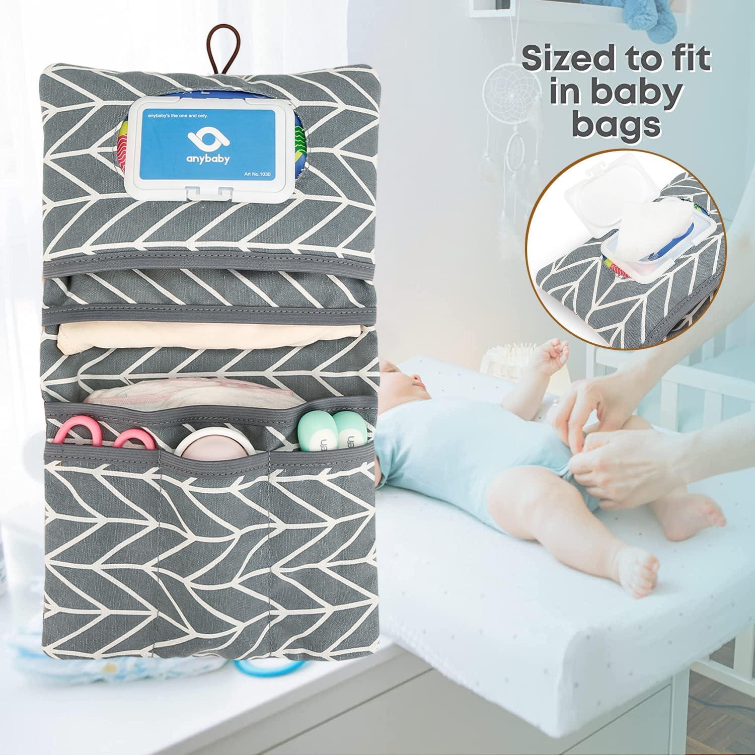 Bibykivn Premium Diaper Pocket Bag with Diaper Pad - Compact & Stylish ...