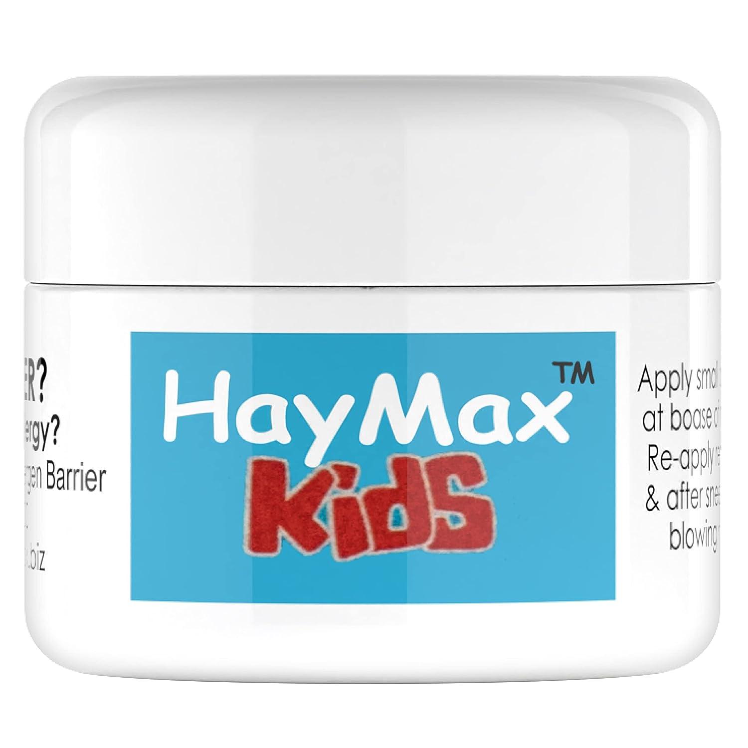Organic HayMax Allergen Barrier Balm for Kids 5ml - Non-Drowsy Allergy ...