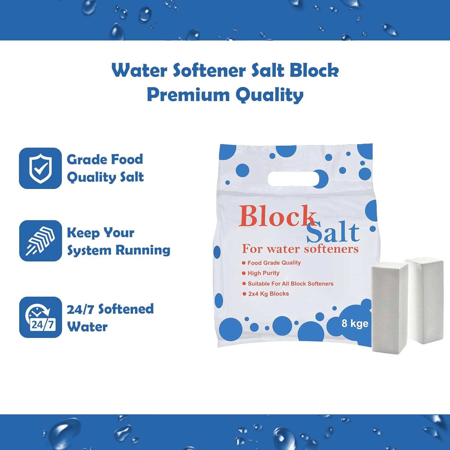 Home Stuff Block Salt for Water Softeners Original pure grade A food ...